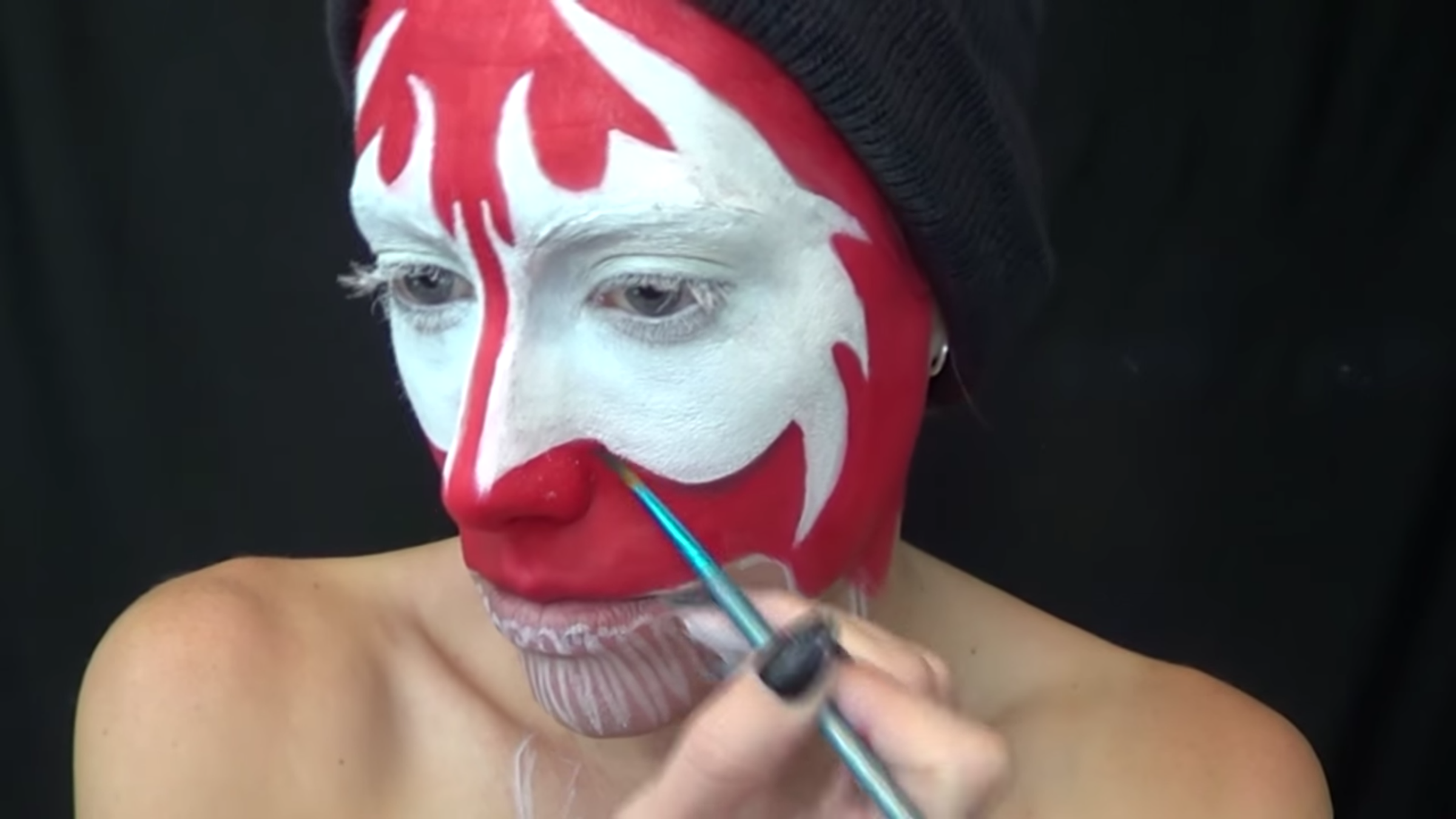 Carnage Face Paint