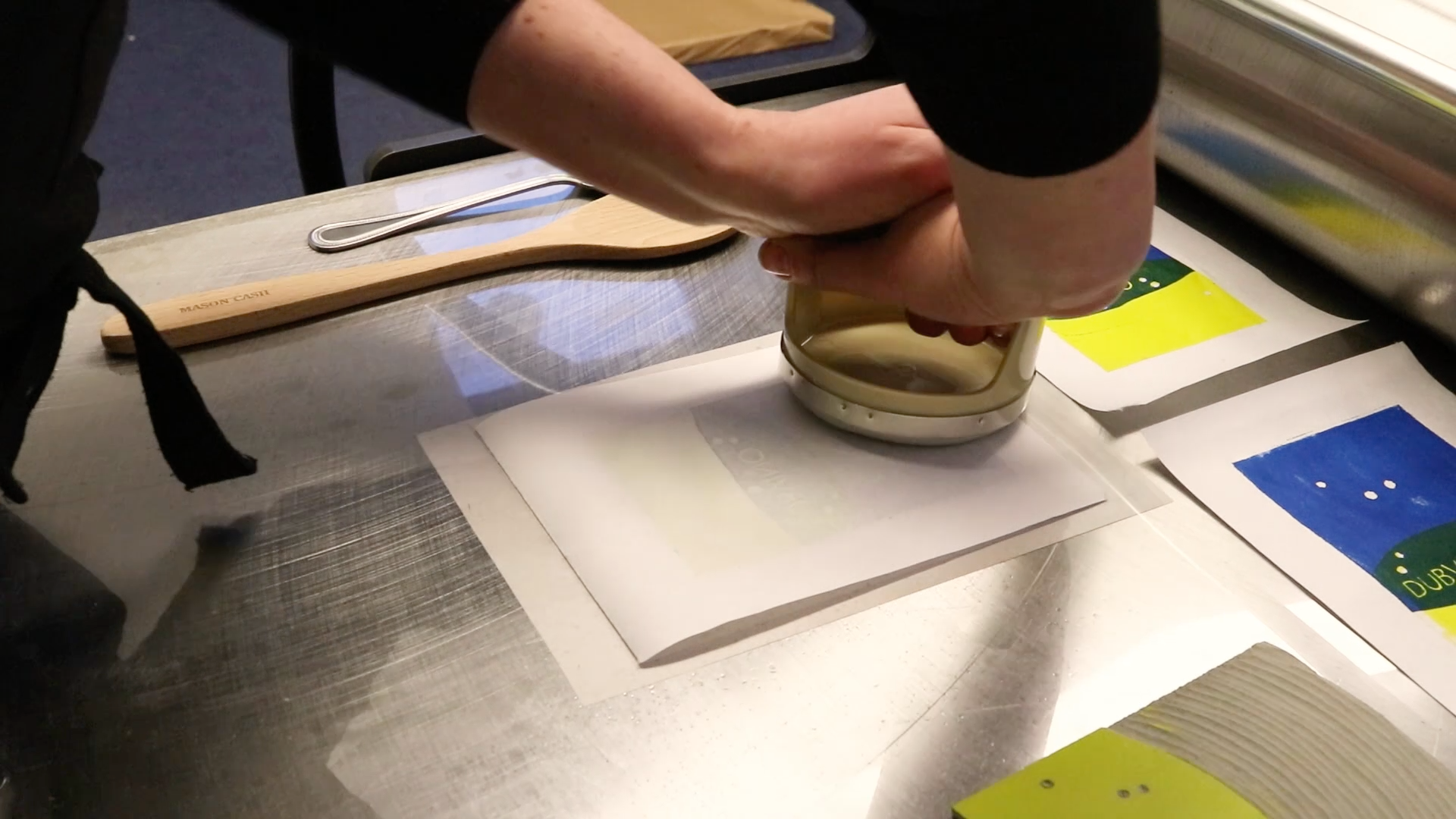 Make a Two-colour Linocut Relief Print : 12 Steps (with Pictures ...