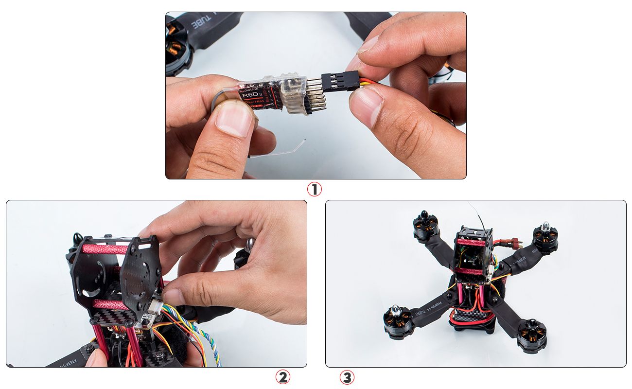 How to Mount CC3D Flight Controller to Quadcopter (Assembly, Wiring ...