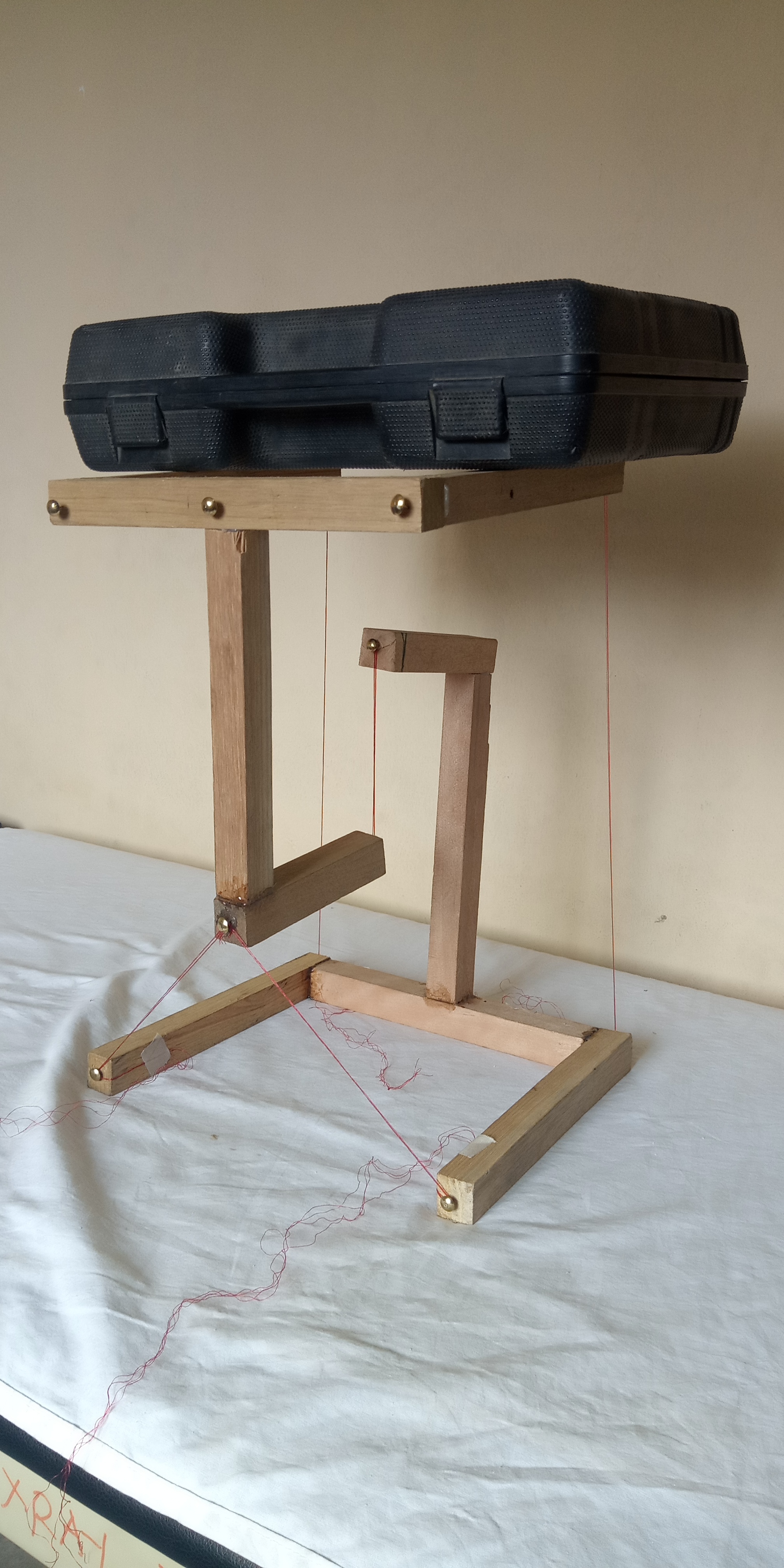 Scraps and Physics of a Tensegrity Structure : 12 Steps - Instructables