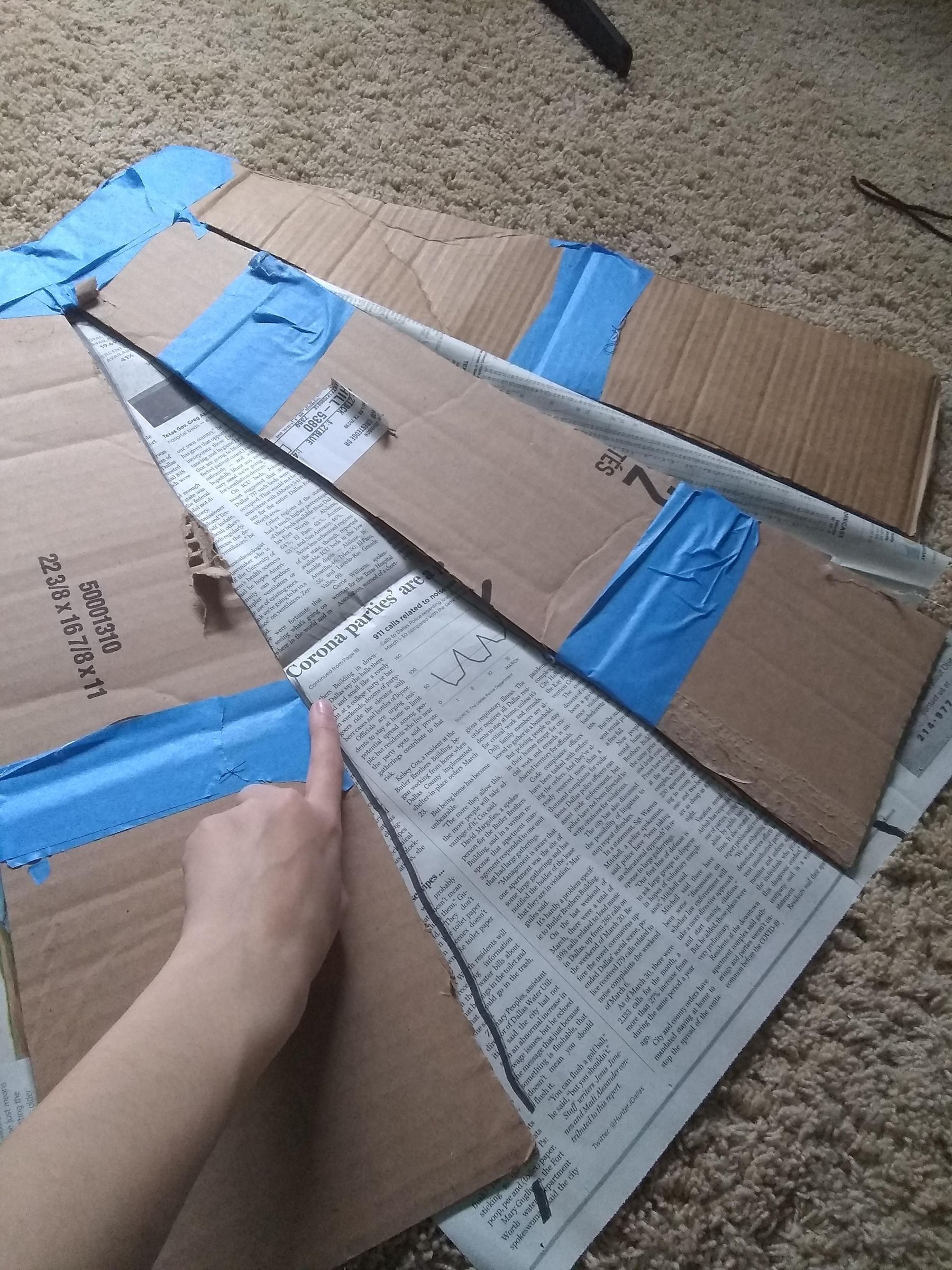 Making a Cardboard Skirt : 9 Steps - Instructables