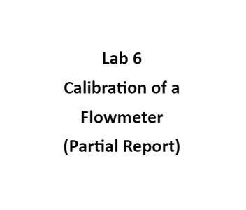 Lab 6 Calibration of a Flowmeter (Partial Report) : 8 Steps - Instructables