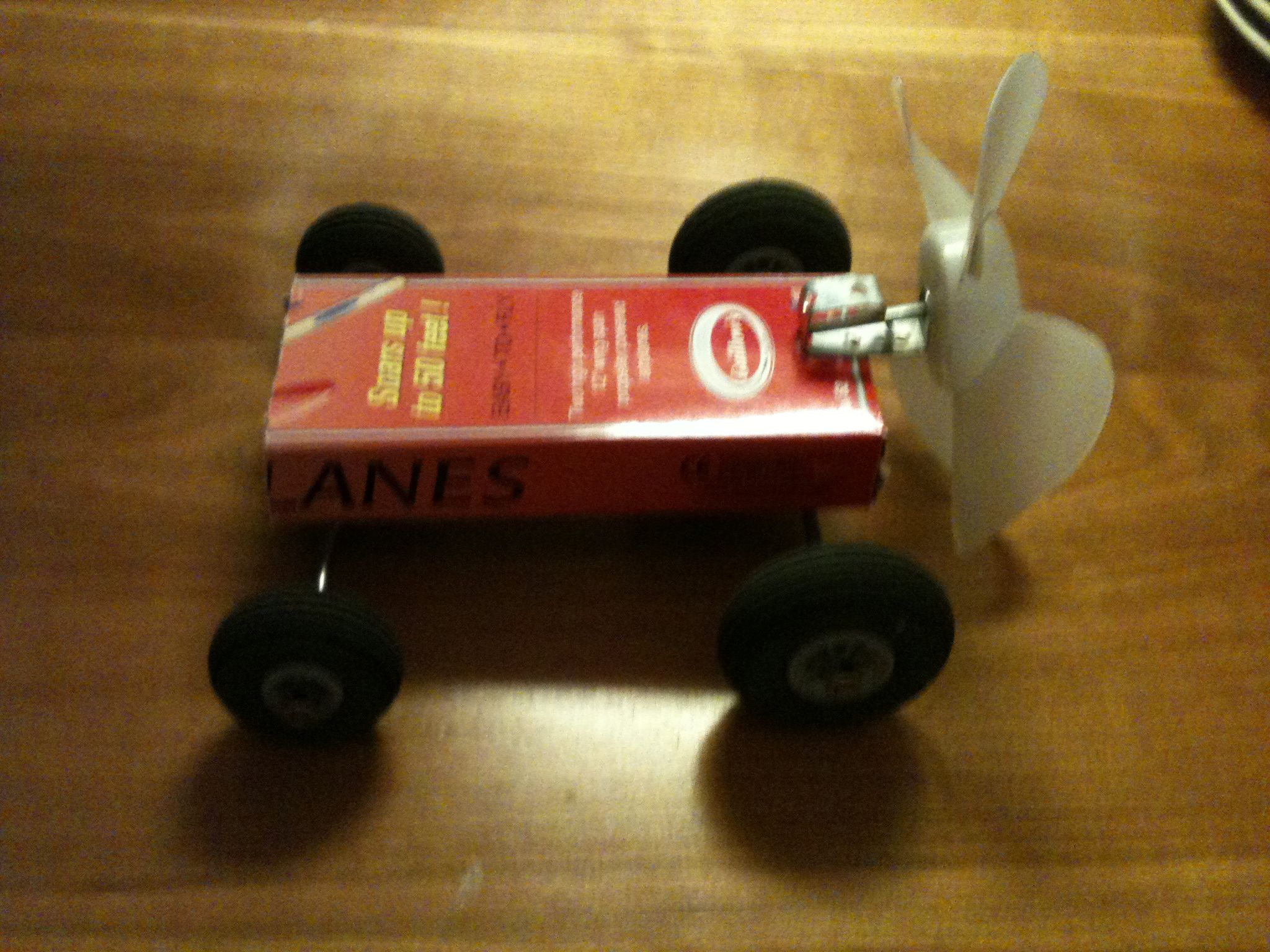 Wind Powered Toy Car - Instructables