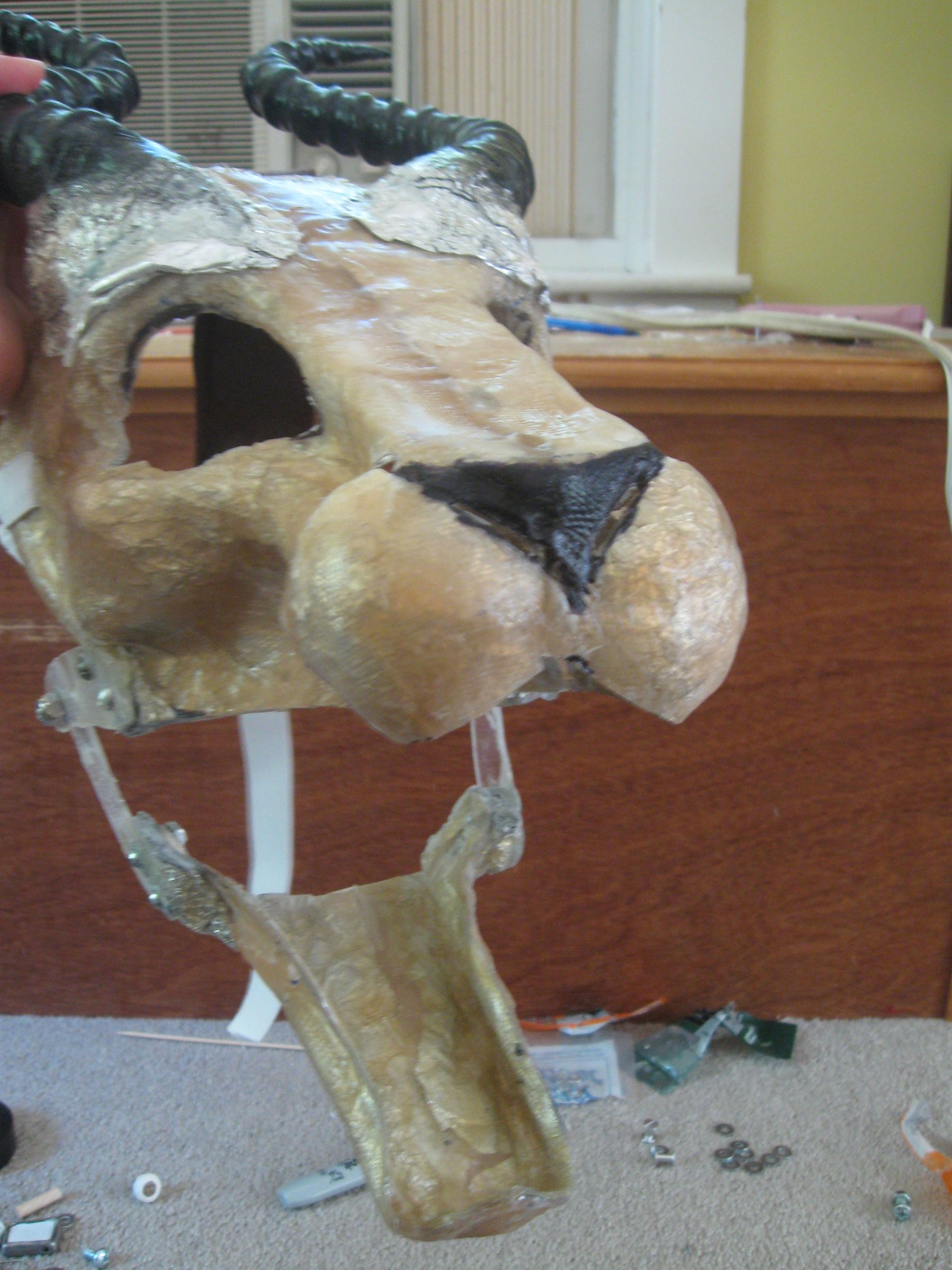 Making a Cat(?) Mask With Fiberglass : 18 Steps (with Pictures ...