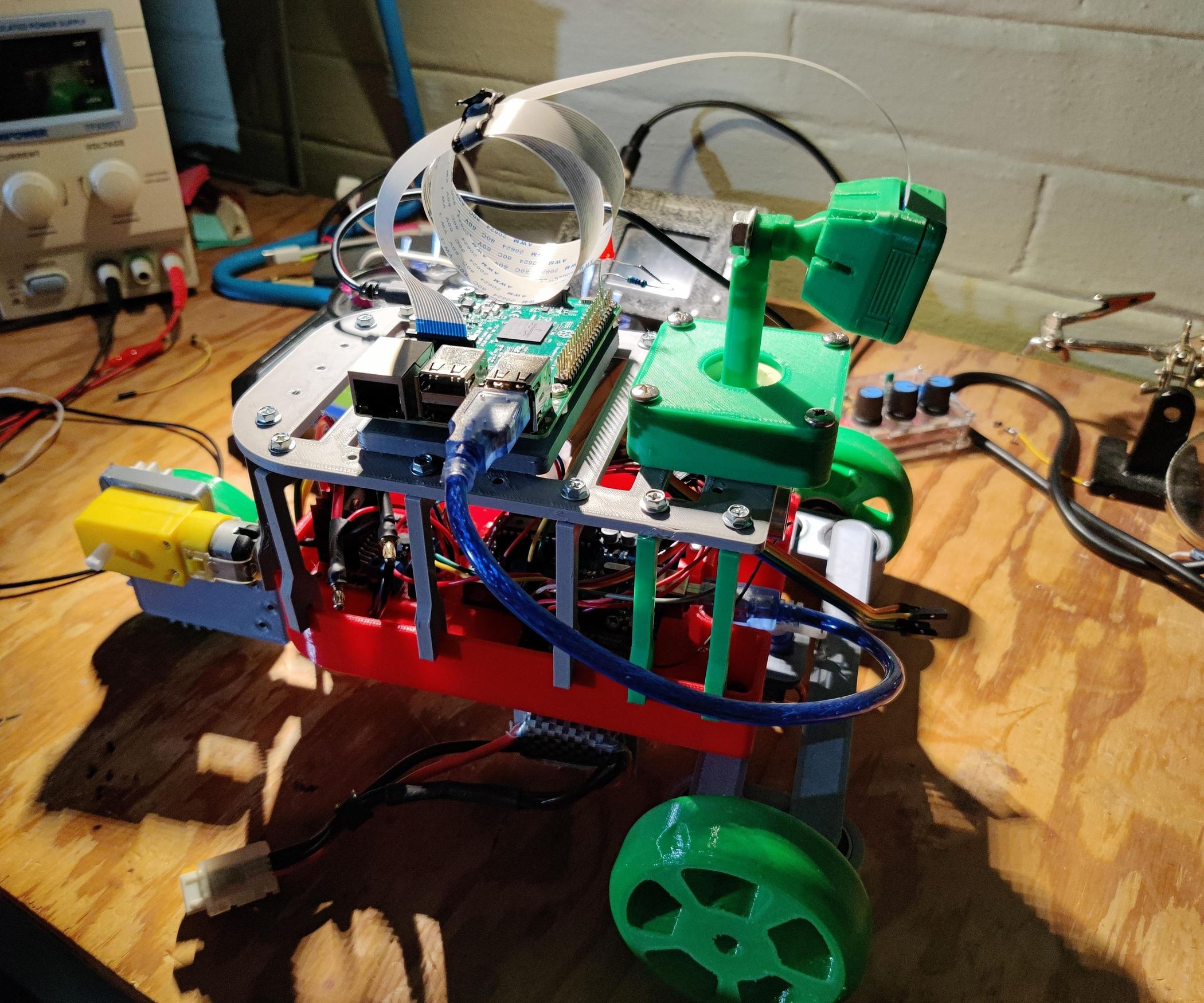 Easier Data Collection With Customizable Pi-Based Robot : 8 Steps (with ...