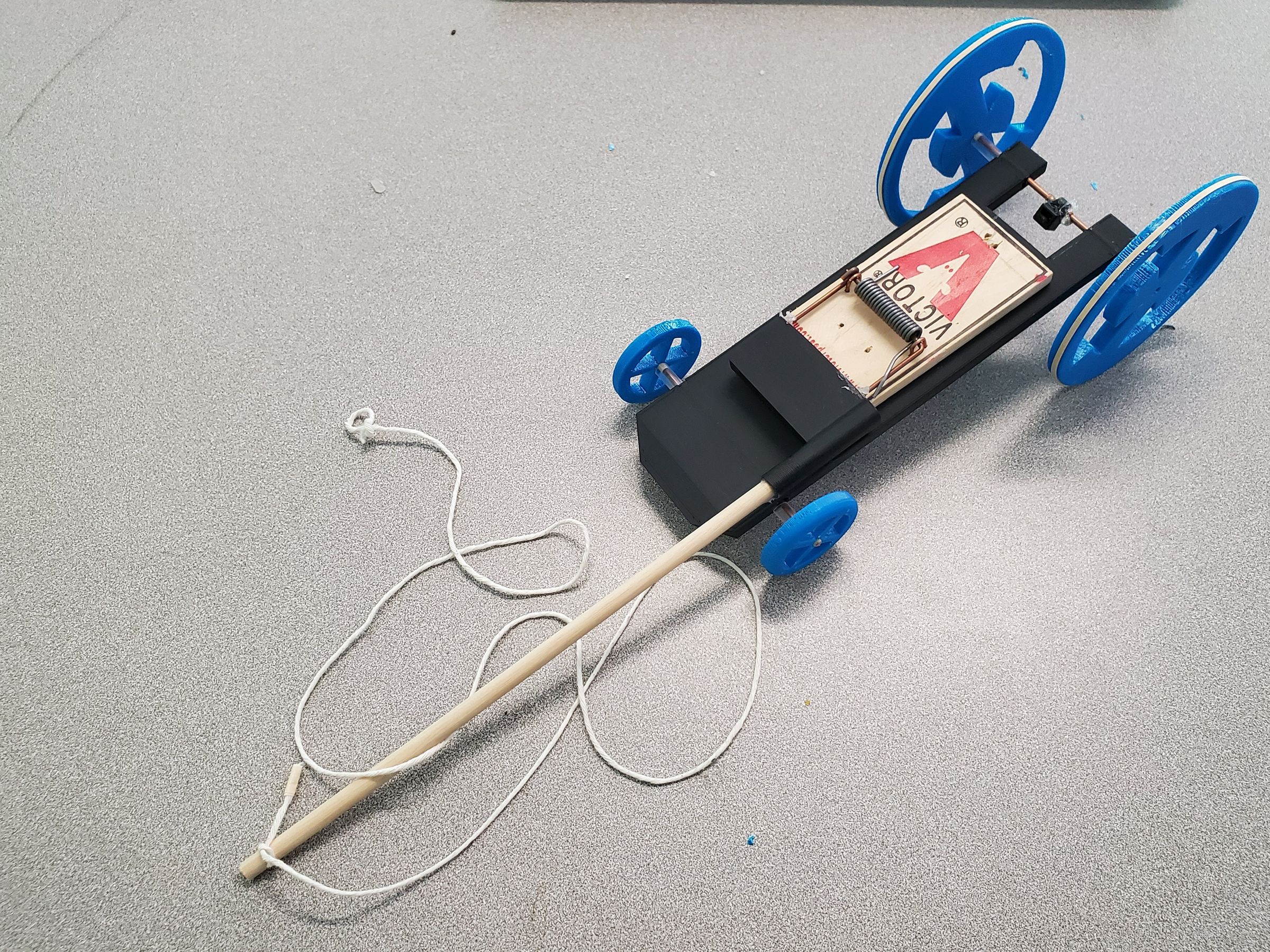 3D Printed Mouse-trap Cars : 8 Steps (with Pictures) - Instructables