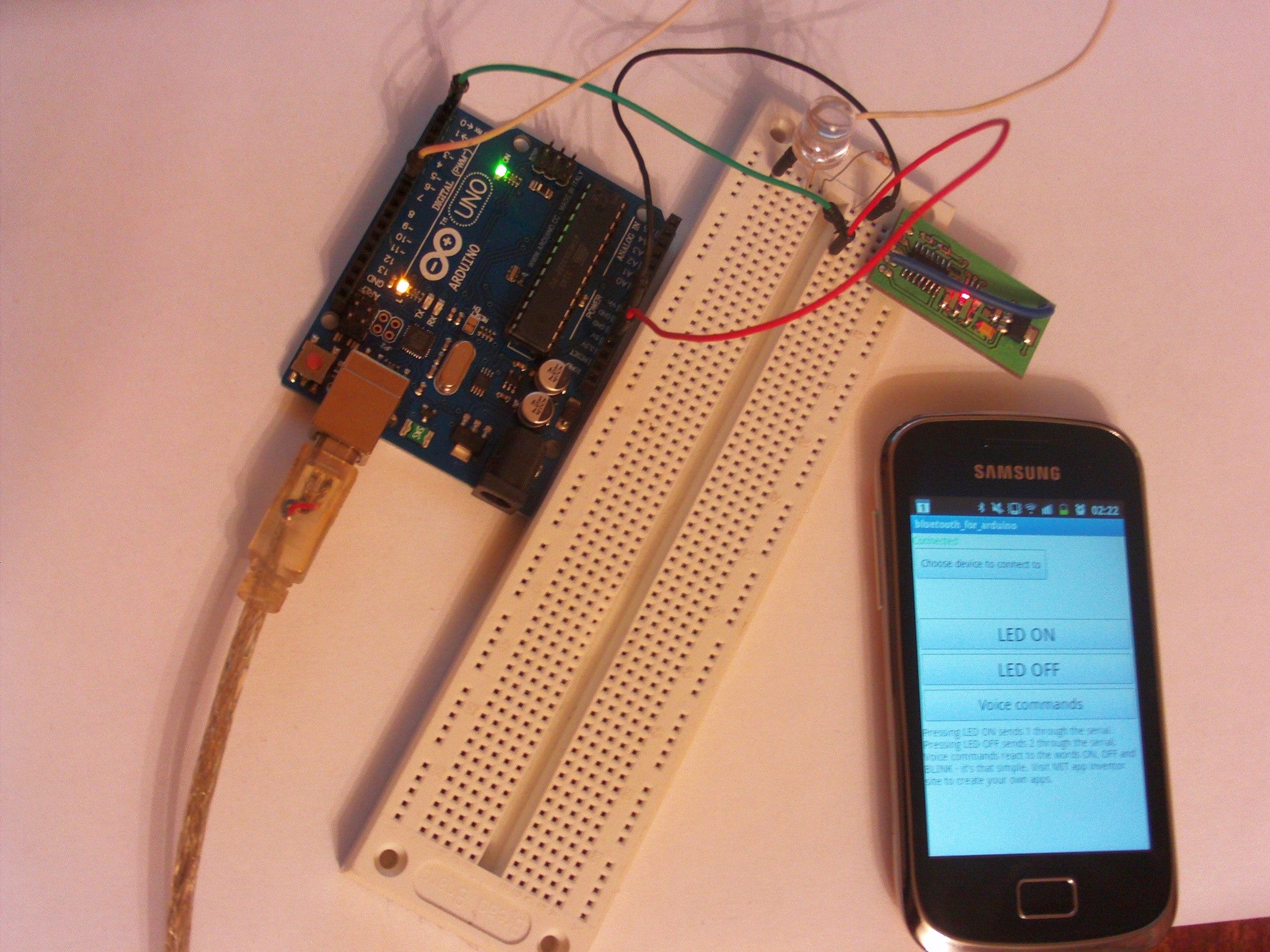 How to Control Arduino Board Using an Android Phone and a Bluetooth Module : 6 Steps - Instructables