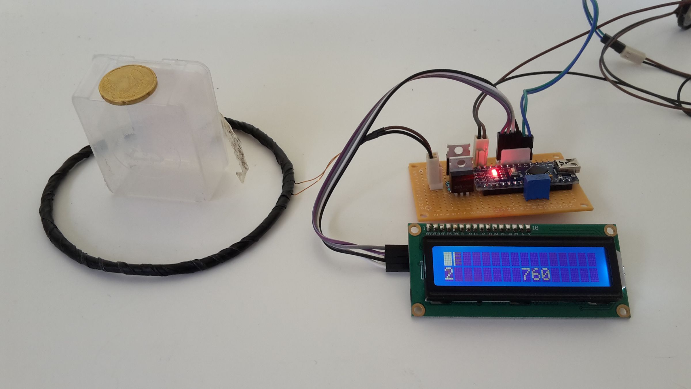 Arduino Based Pulse Induction Detector - Flip Coil : 5 Steps (with ...