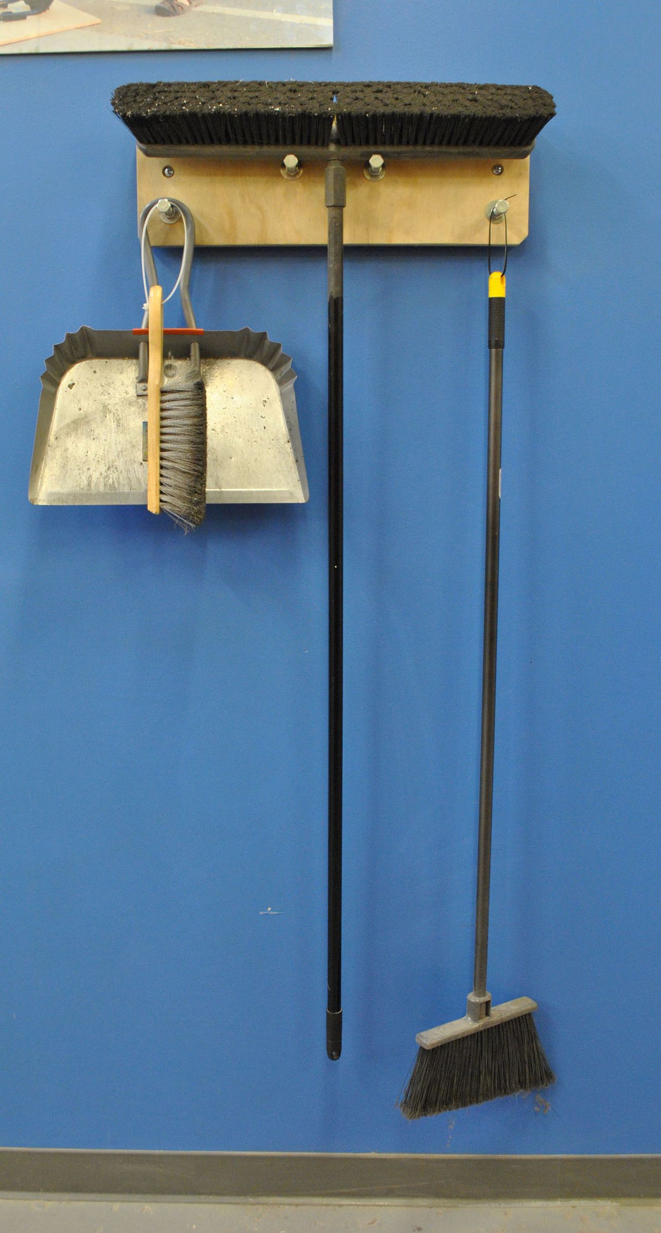 Broom Racks From TechShop : 3 Steps (with Pictures) - Instructables