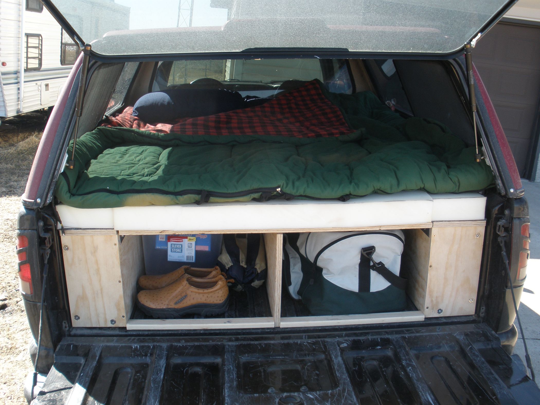 Convert Your Truck Into a Camper : 6 Steps (with Pictures) - Instructables