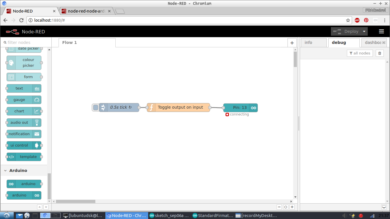 Controlling Arduino From Node-RED With Firmware Firmata IoT# : 7 Steps ...