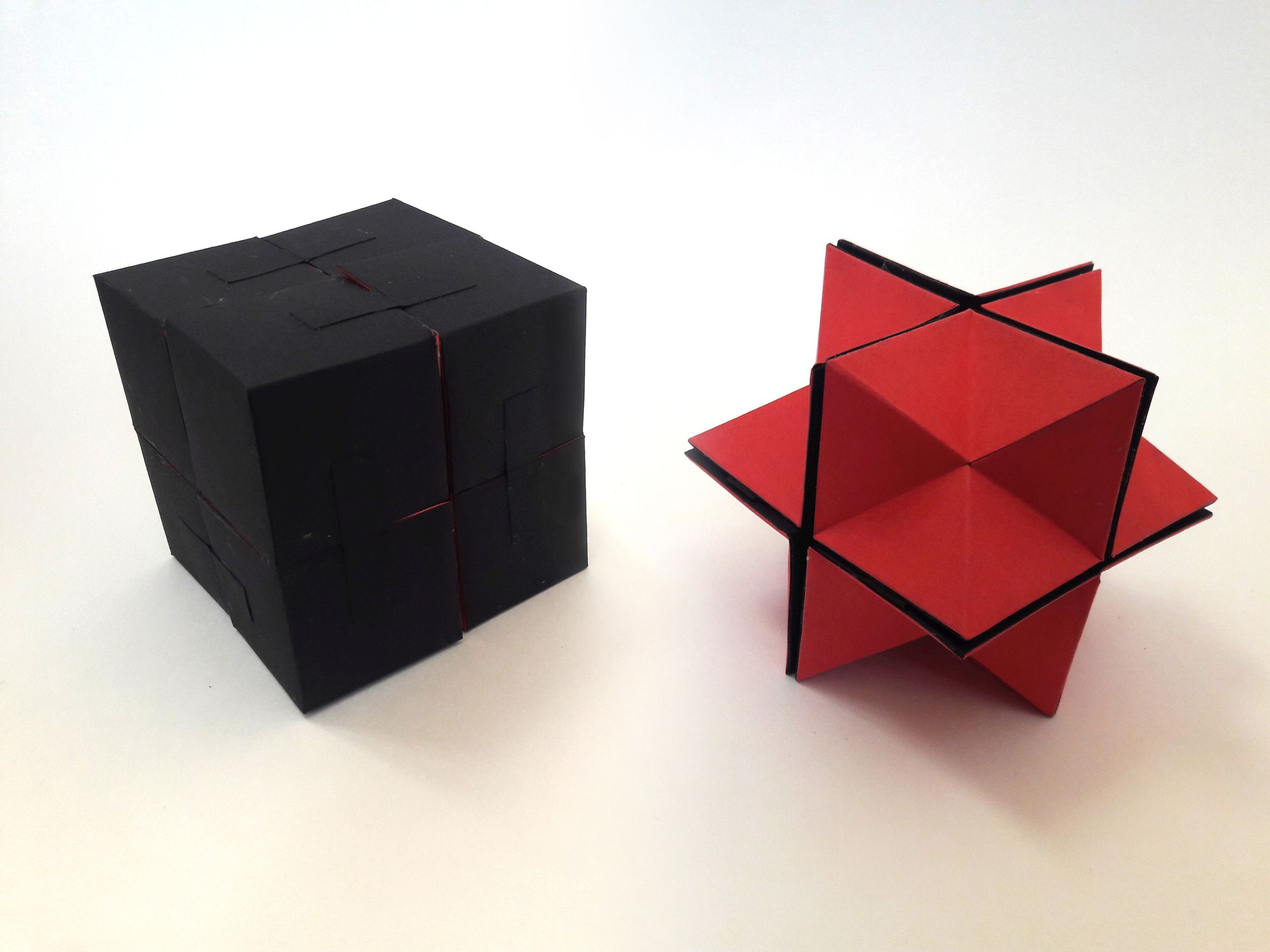 Make a Paper Transforming Geode Cube - Design and Template : 7 Steps ...