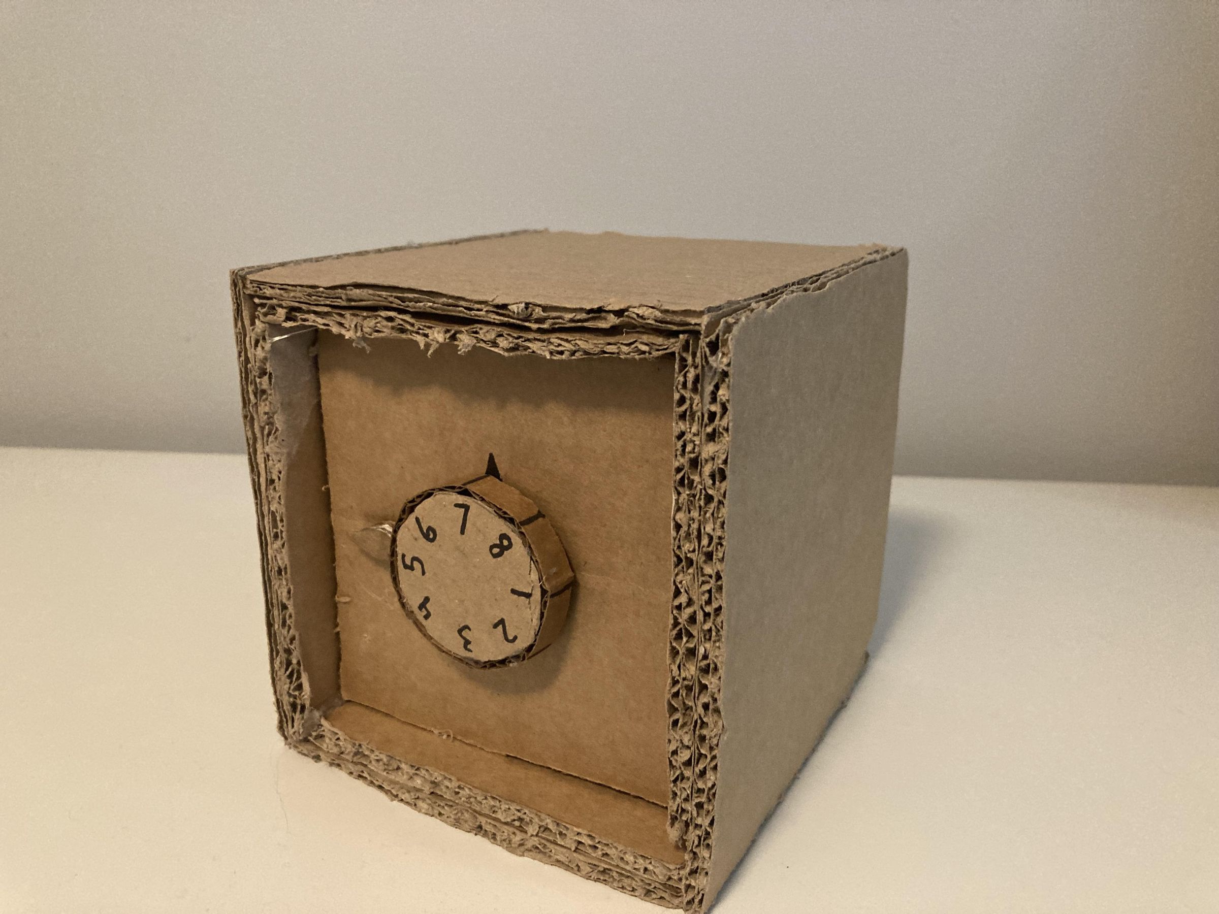 Cardboard Mini Combo Safe : 8 Steps (with Pictures) - Instructables