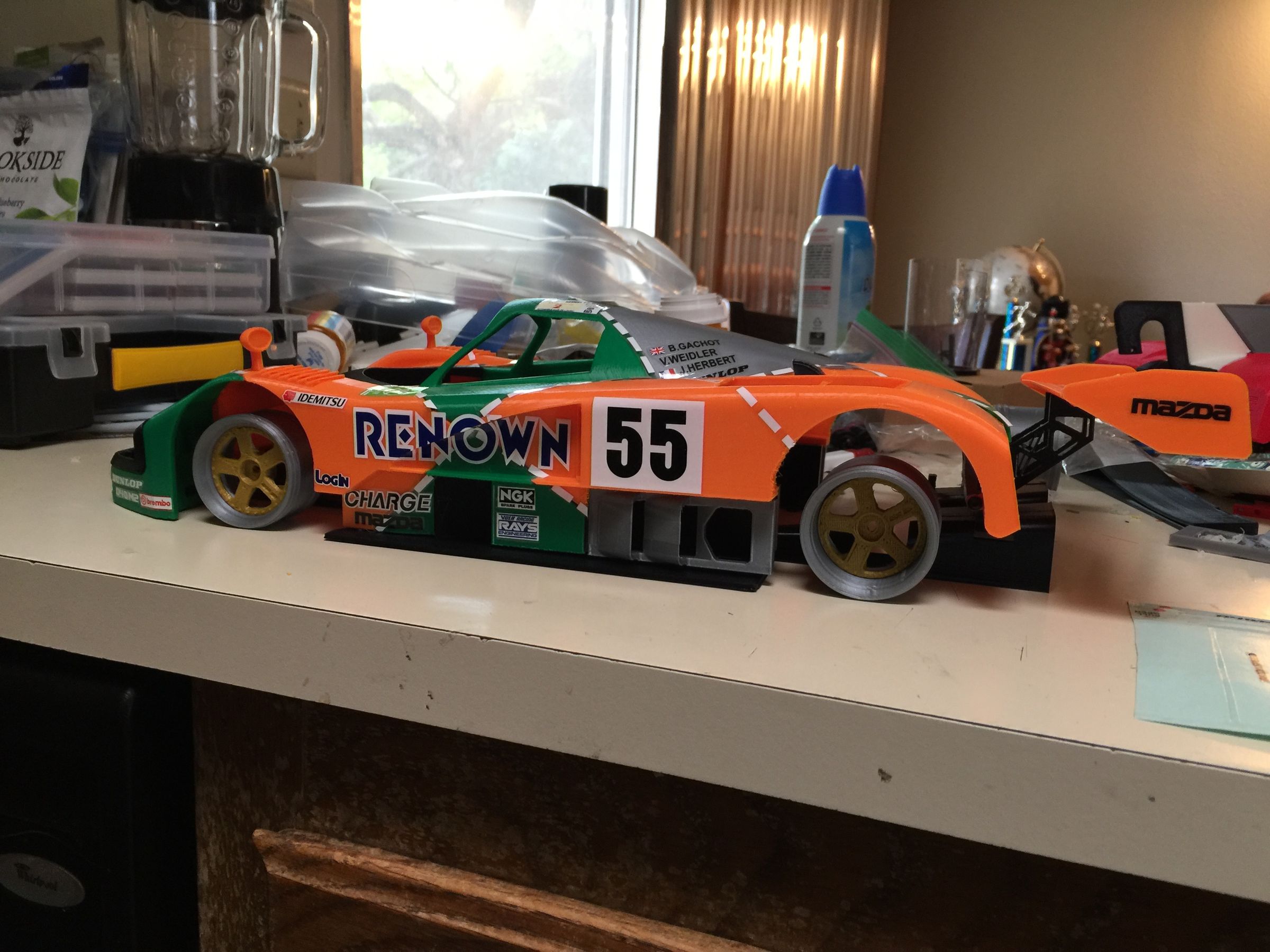 Mazda 787B 3D Printed RC Car : 11 Steps (with Pictures) - Instructables