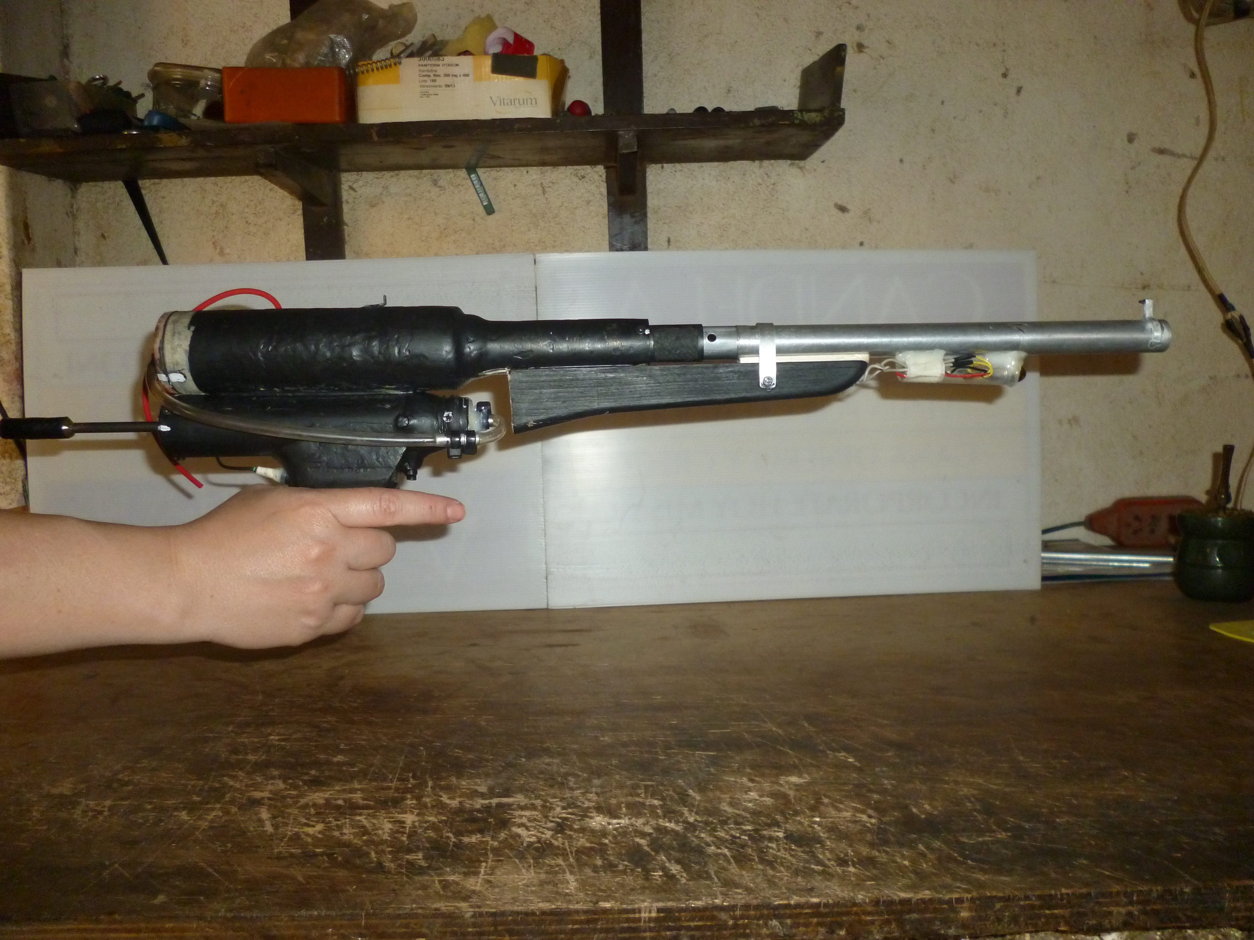 Double Combustion Chamber Gun - Instructables