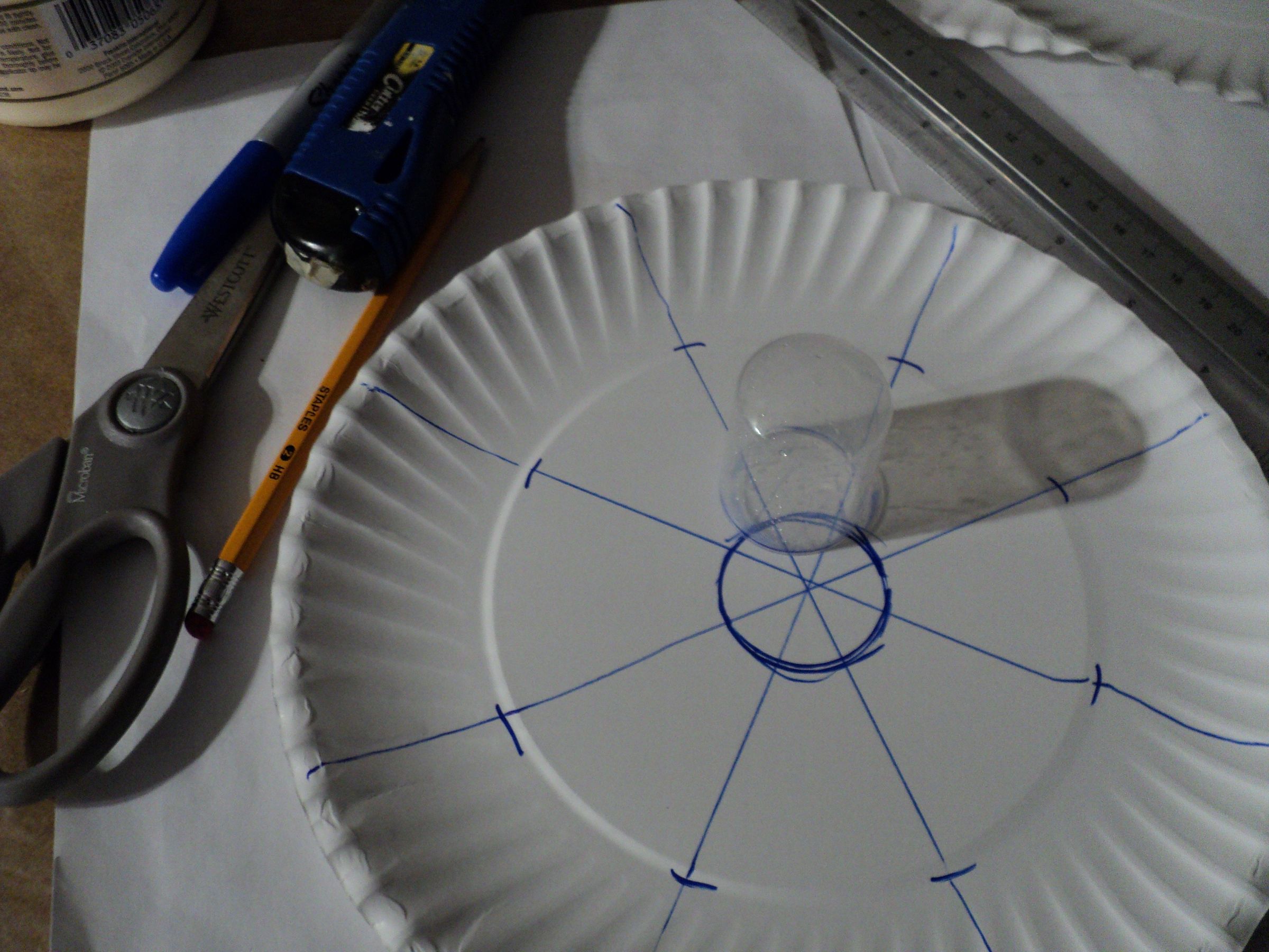 Paper Plate Papercraft Spacecraft Craft : 8 Steps (with Pictures ...