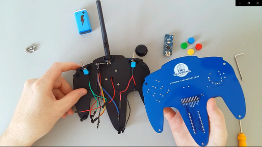 N64 Inspired Robot Controller Arduino Nrf24l01 4 Steps Instructables
