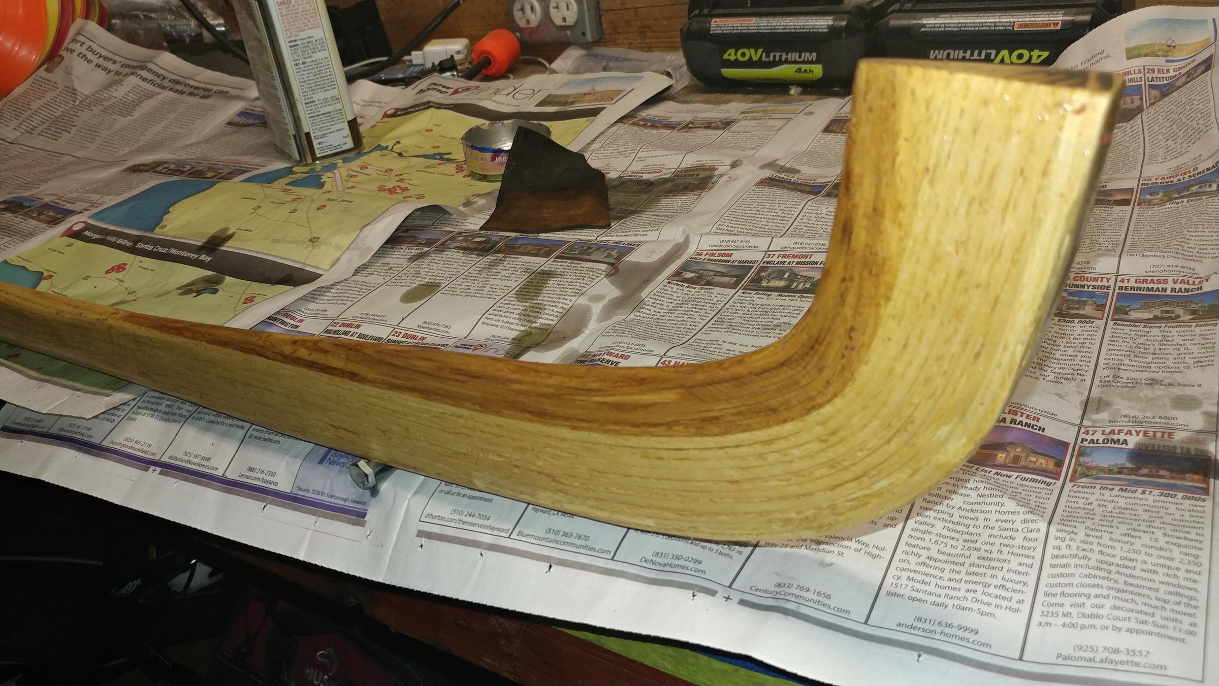 Shinty Sticks and Laminating Jig : 6 Steps (with Pictures) - Instructables
