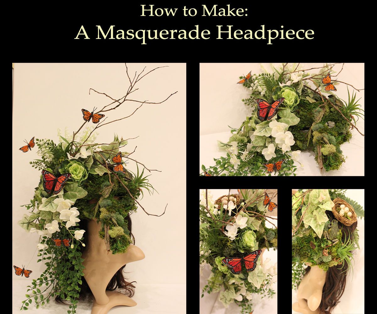 Masquerade Flower Centerpieces