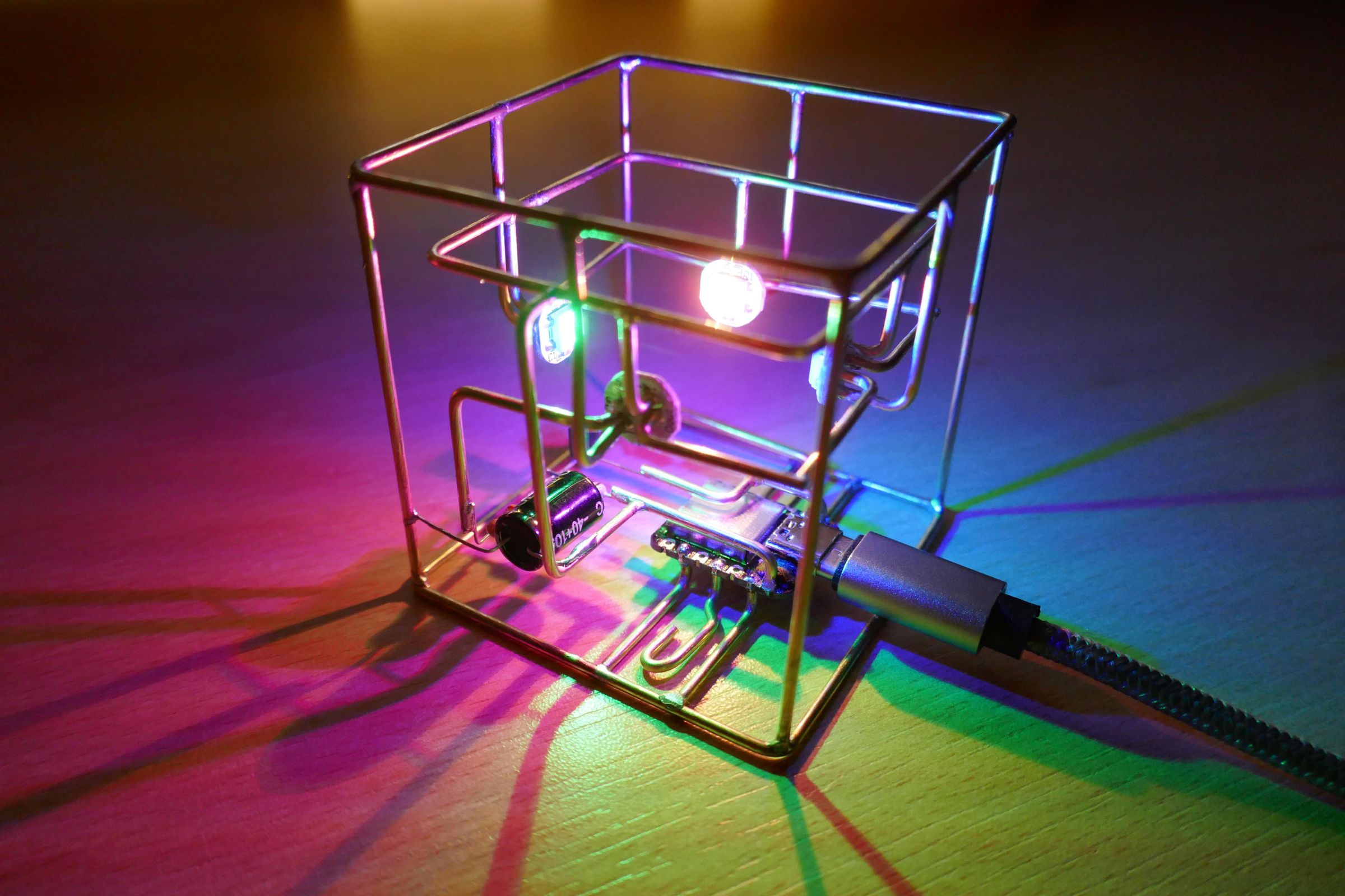 RGB Circuit Sculpture Lamp : 7 Steps (with Pictures) - Instructables