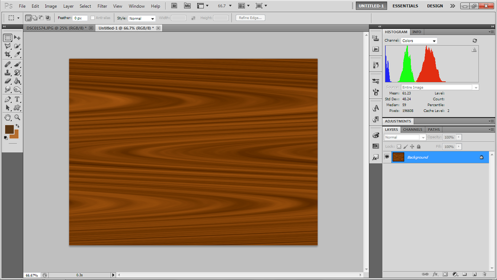 Realistic Wood Grain in Photoshop : 5 Steps - Instructables