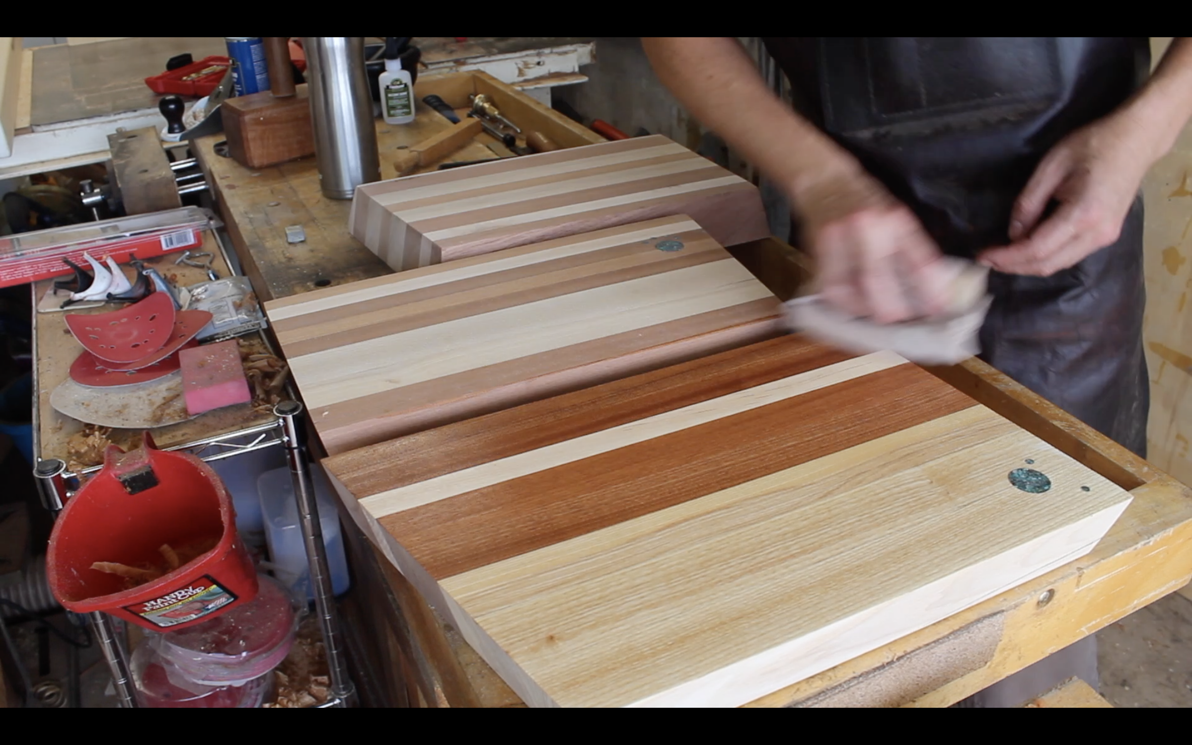 DIY Turquoise Inlaid Cutting and Charcuterie Boards : 7 Steps (with ...