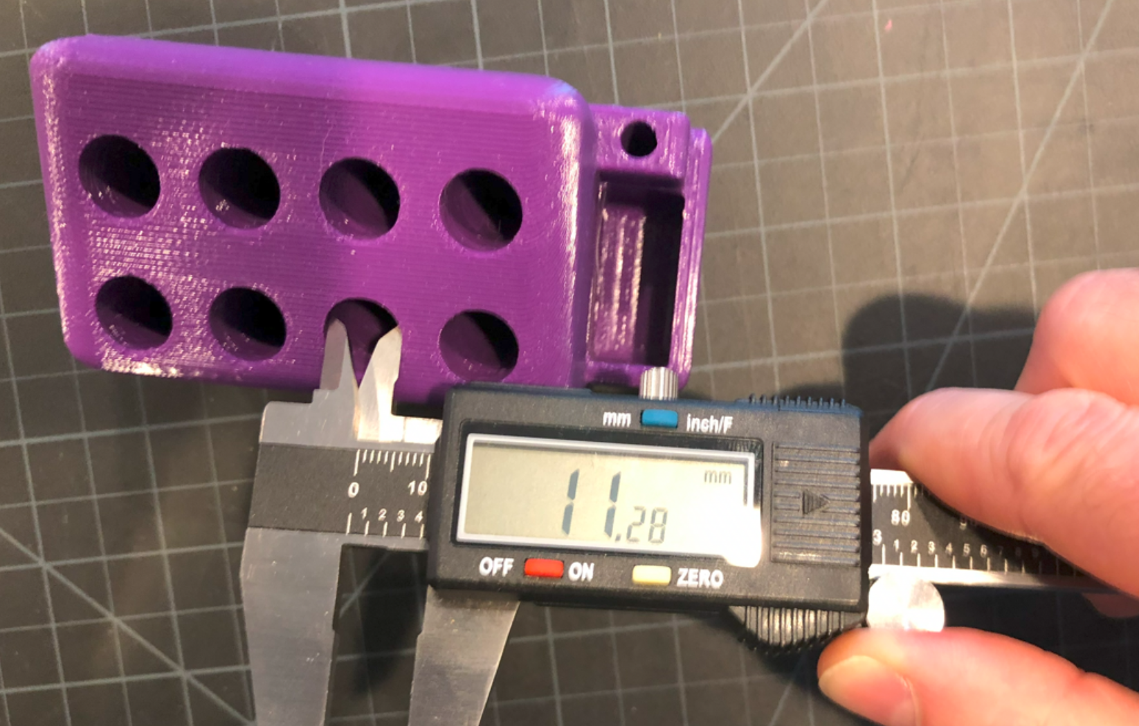 3D Printed Purple Organizer for Precision Screwdrivers -or- P.O.P.S ...