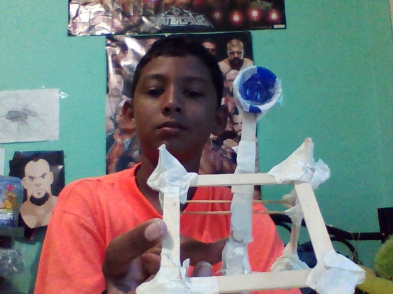 Office Supply Catapult, Goes 35 Feet!!! : 14 Steps (with Pictures ...