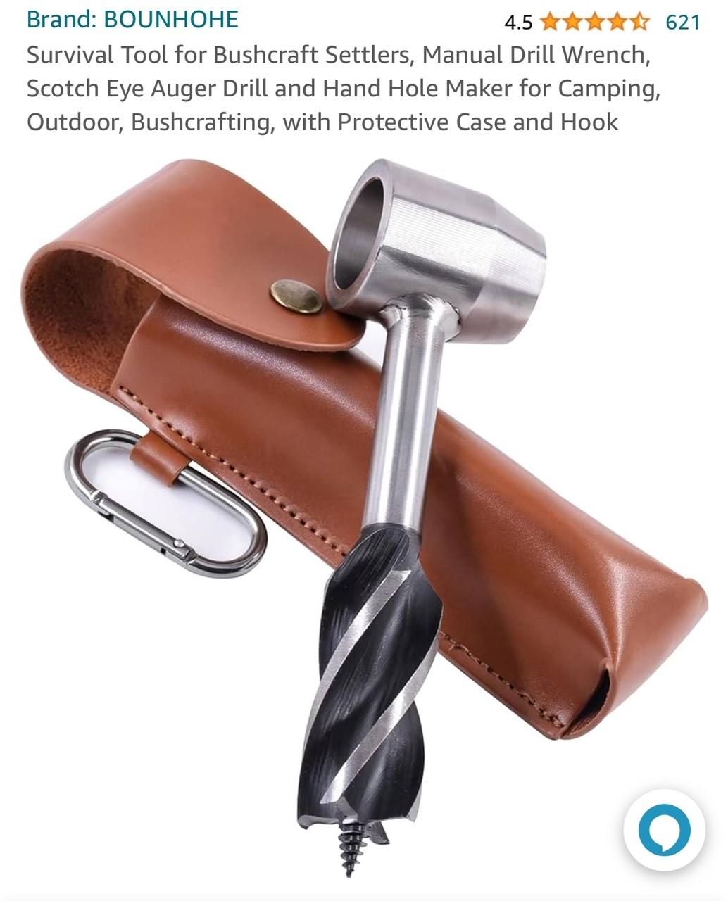 Bushcraft Mallet With a Scotched Eye Auger : 5 Steps - Instructables