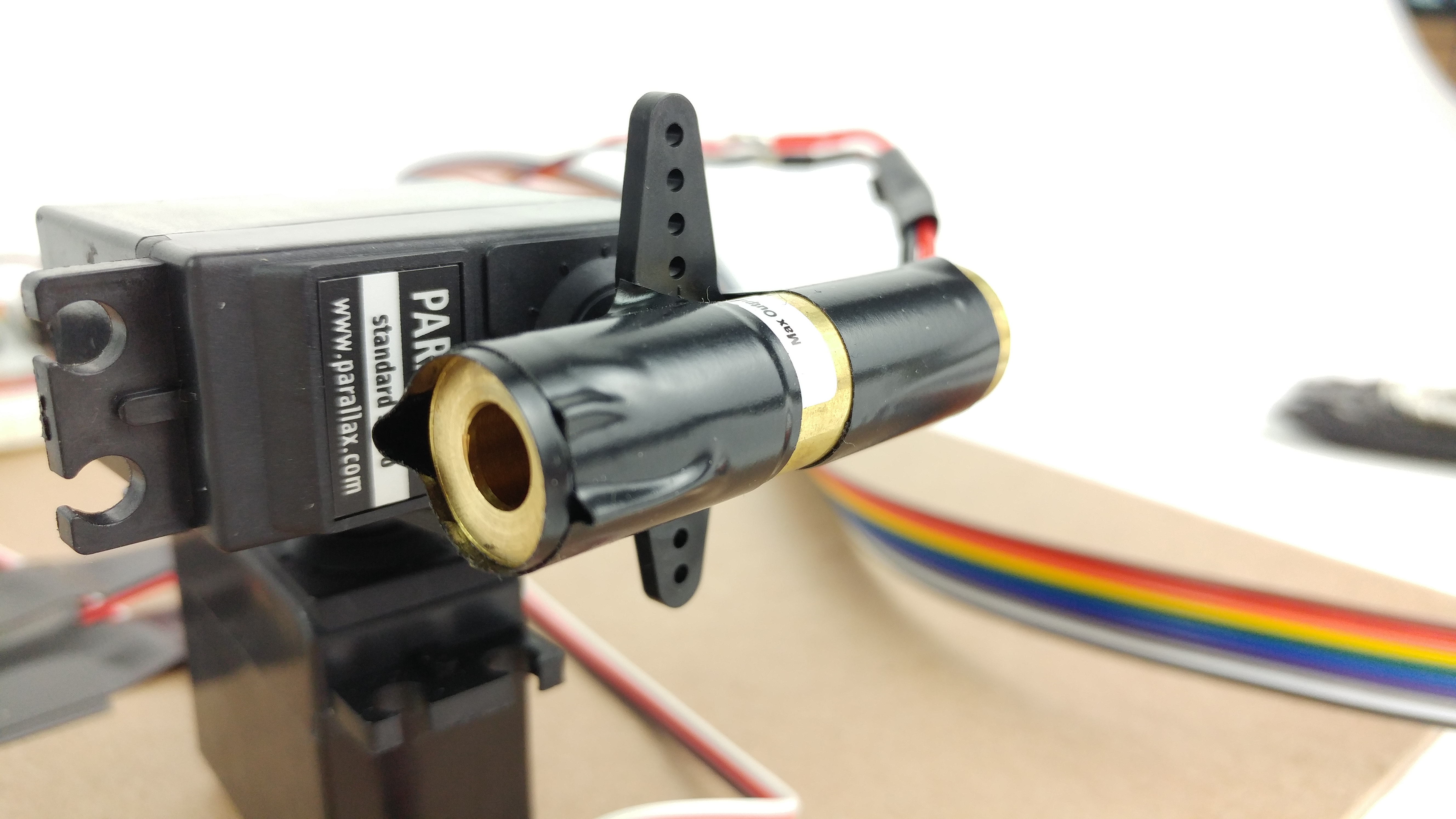 Laser Painting With Motion Control and Arduino : 7 Steps (with Pictures ...