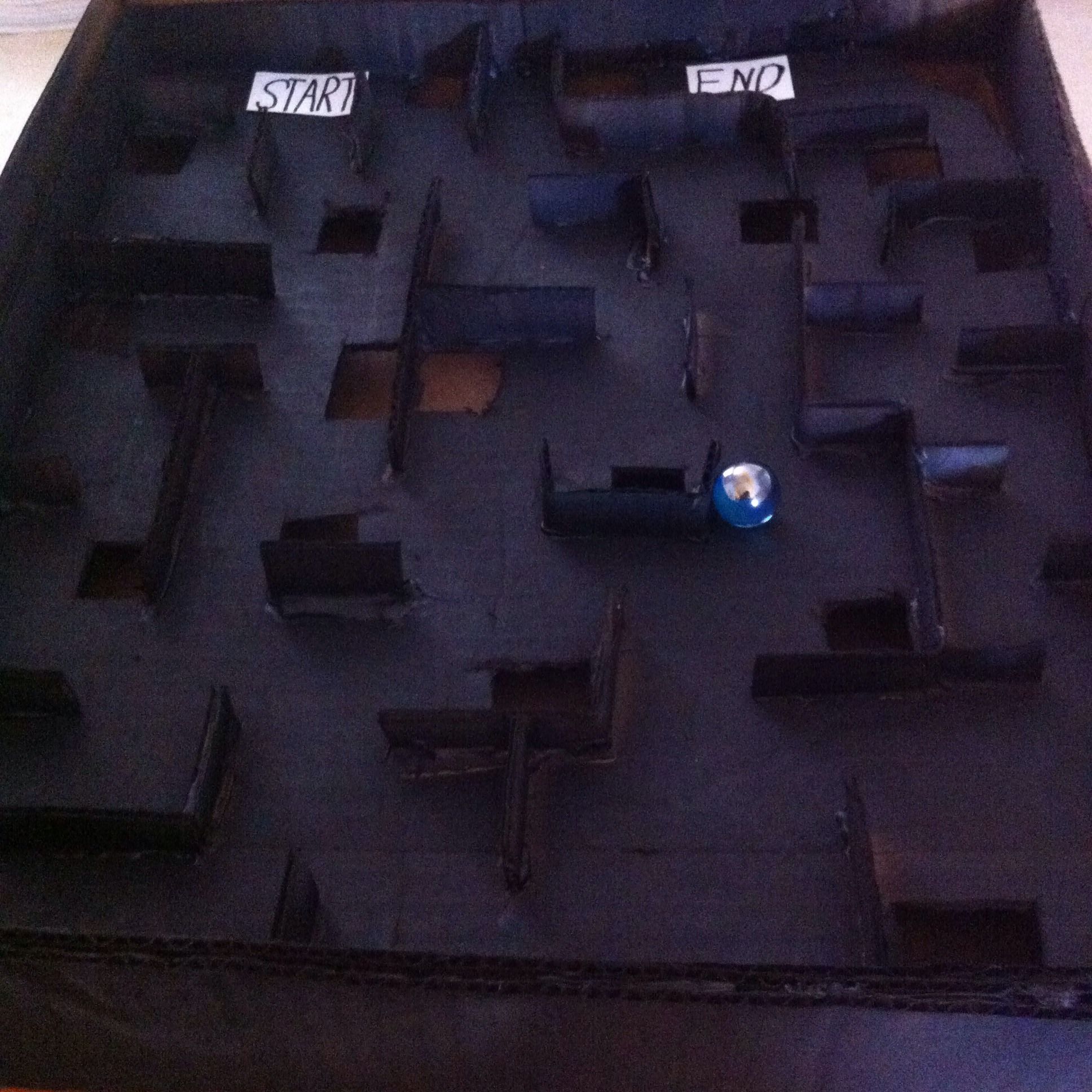 Cardboard Marble Maze : 4 Steps (with Pictures) - Instructables