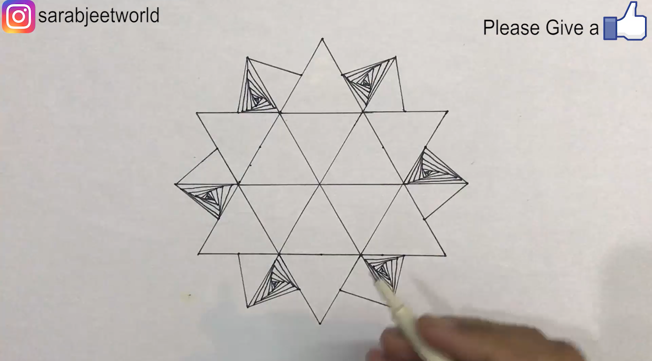 How to Draw the Endless Zentangle Paradox Design Tutorial for Beginners ...