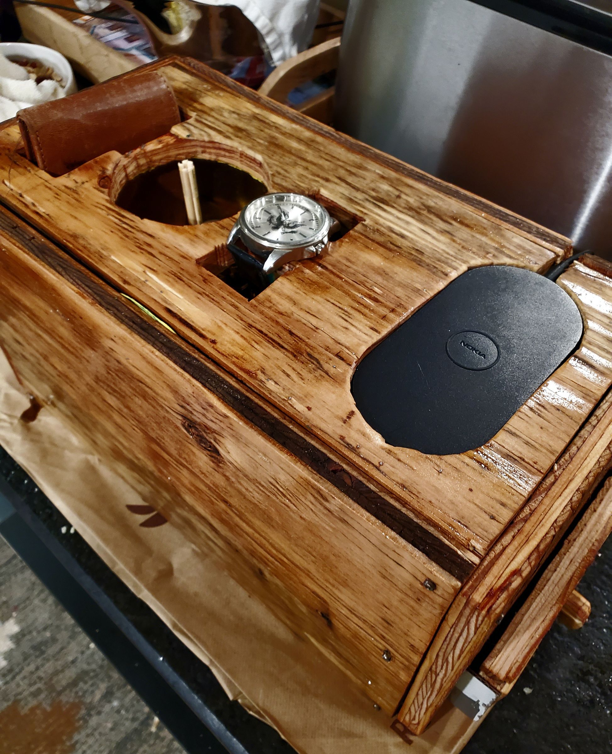 Solid Wood Night Time Organizer : 17 Steps (with Pictures) - Instructables