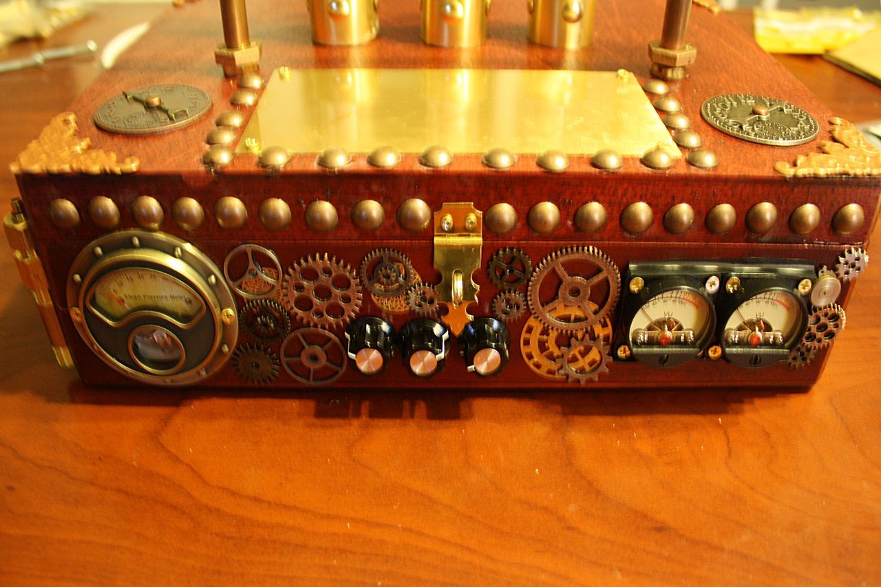 Steampunk Amplifier : 10 Steps (with Pictures) - Instructables