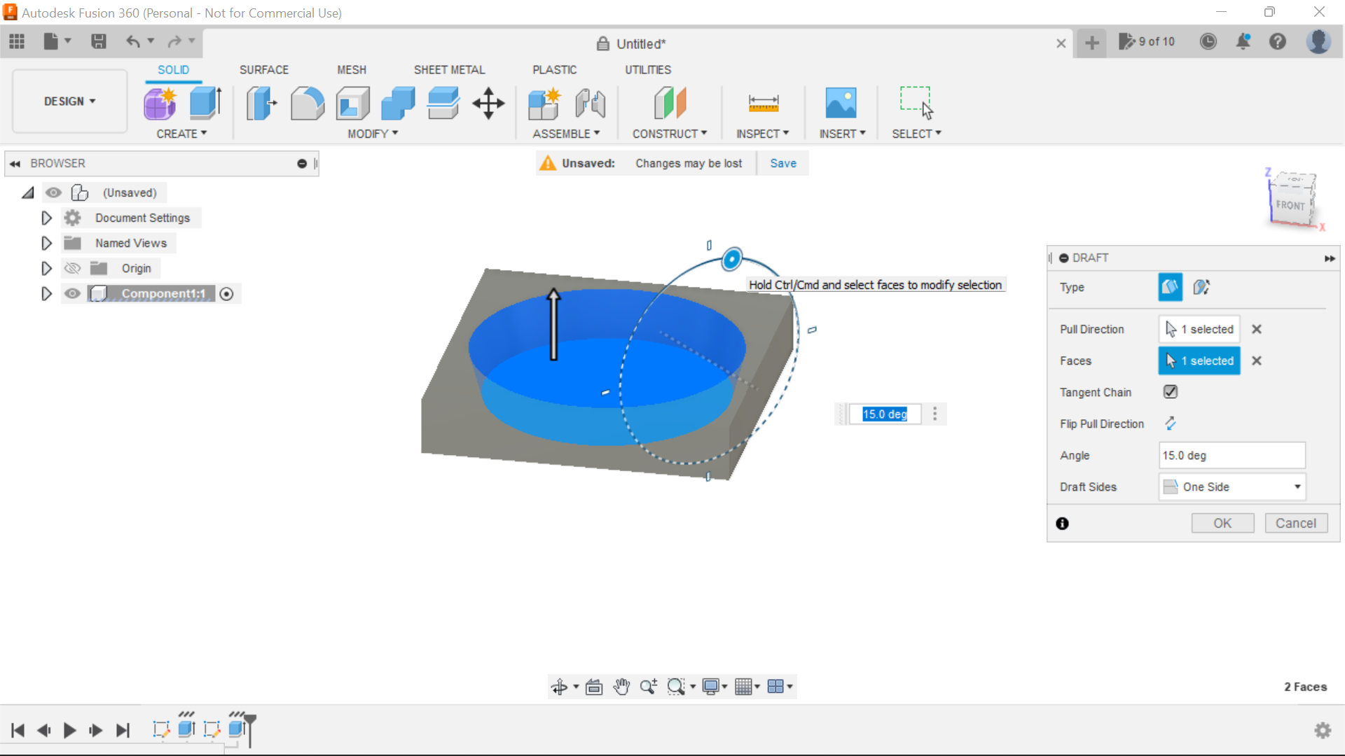 2 Hearts in Oak Flooring Off-Cut With Fusion 360 : 7 Steps (with ...