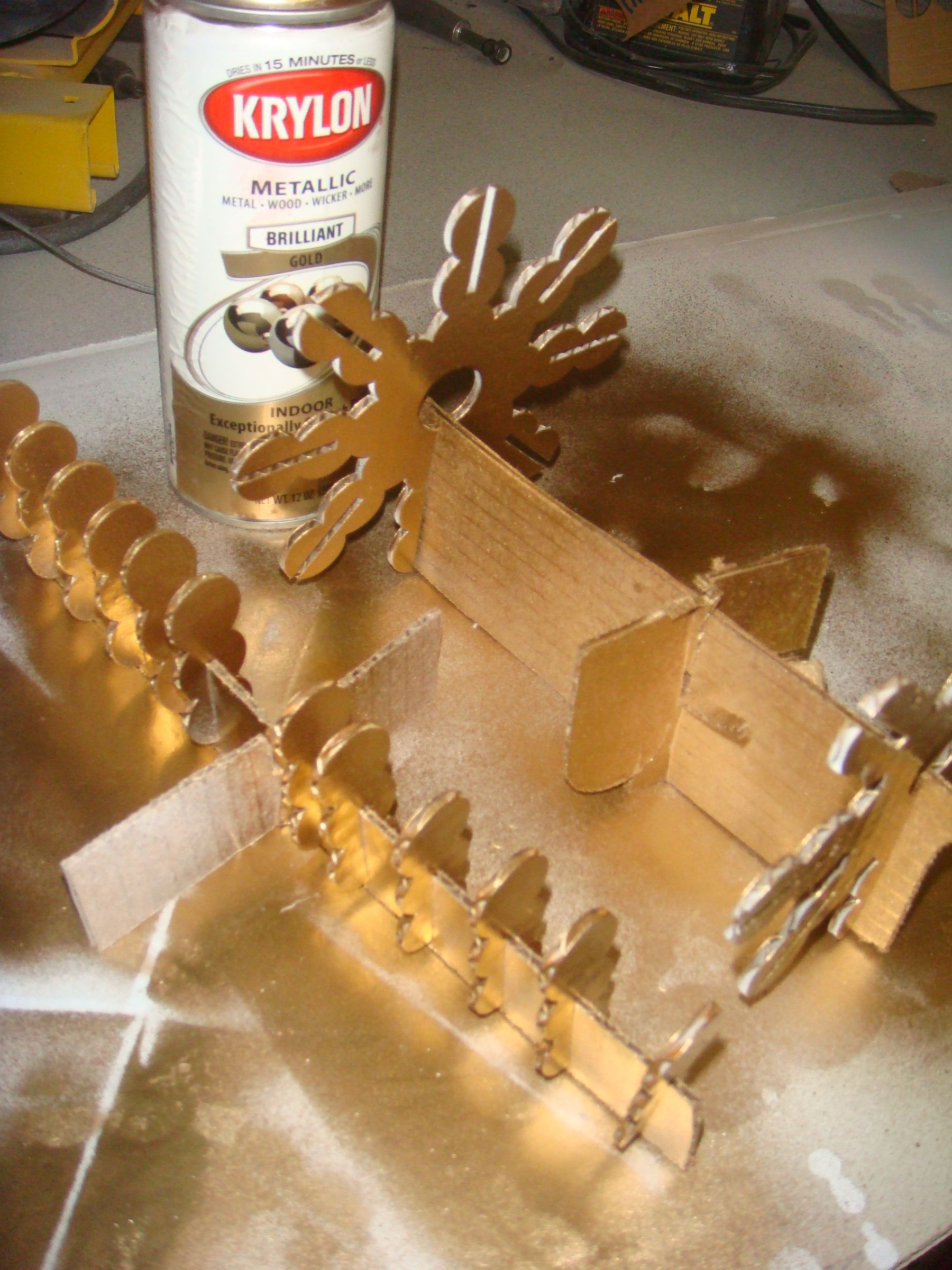 Cardboard Snowflake : 4 Steps - Instructables