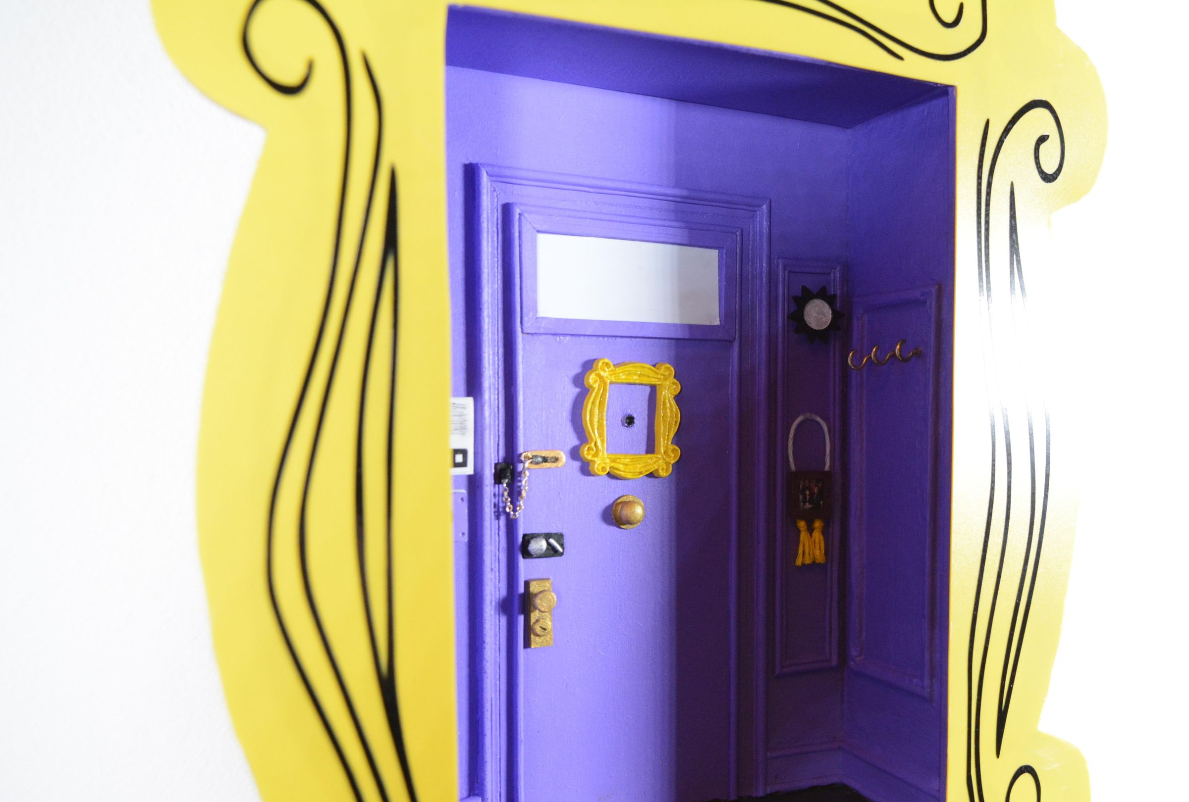 Friends Shadow Box With Hooks and a Shelf : 8 Steps (with Pictures ...