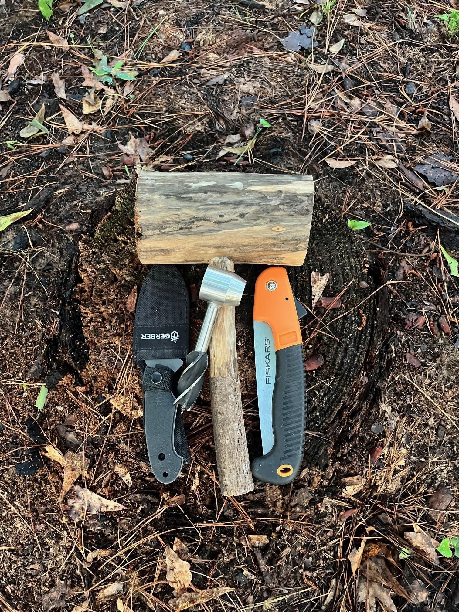 Bushcraft Mallet With a Scotched Eye Auger : 5 Steps - Instructables