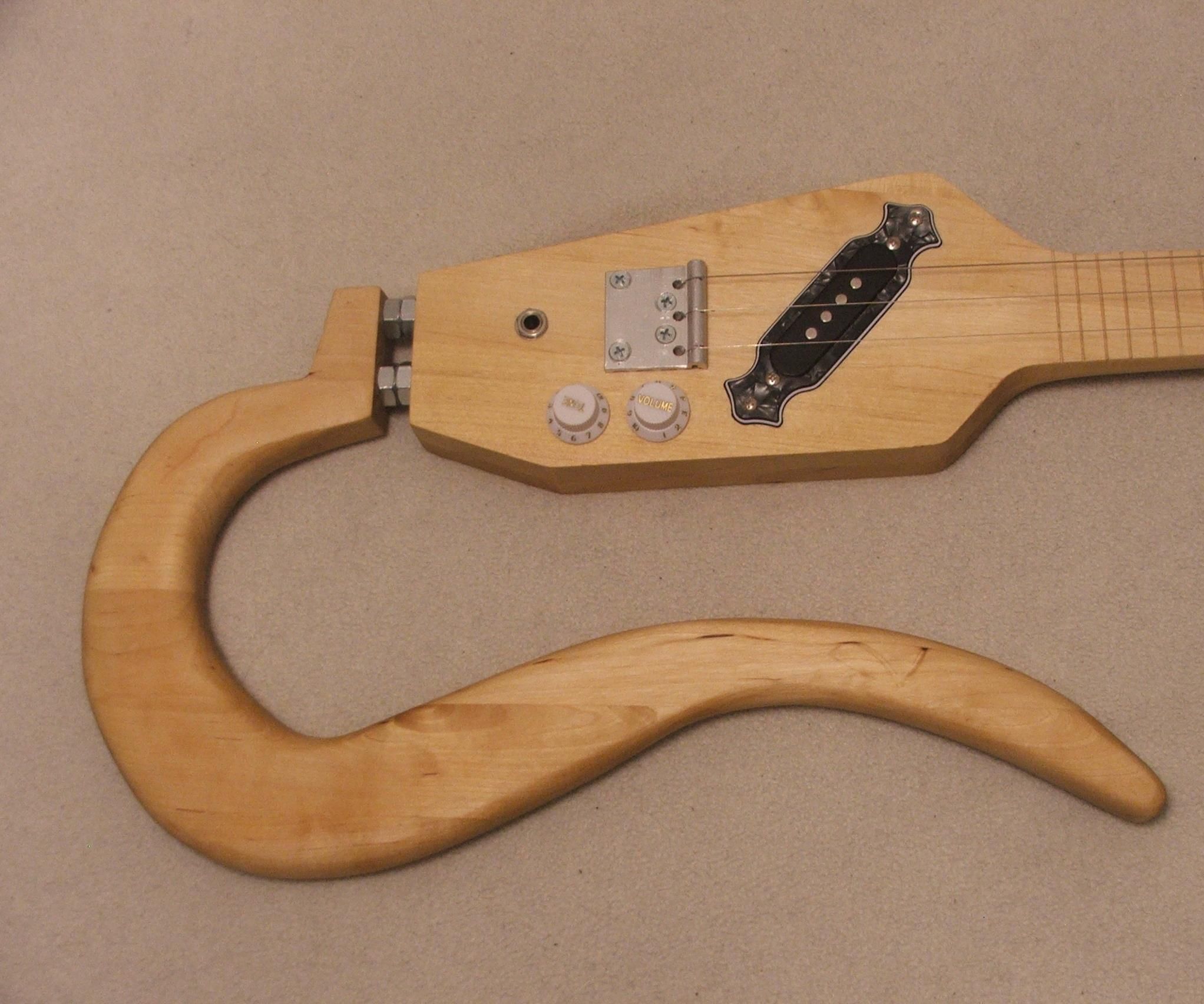 3 Guitars Made From a Table. #1 the Slide Guitar : 5 Steps (with ...