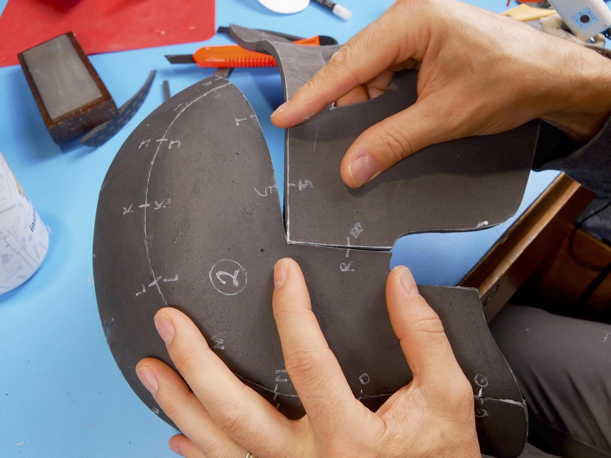 DIY Spartan Helmet Costume From Foam! : 27 Steps (with Pictures ...