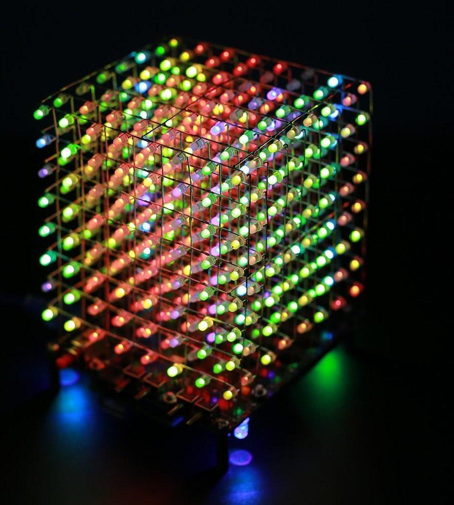 How to Assemble 8x8x8 RGB LED Cube : 33 Steps - Instructables