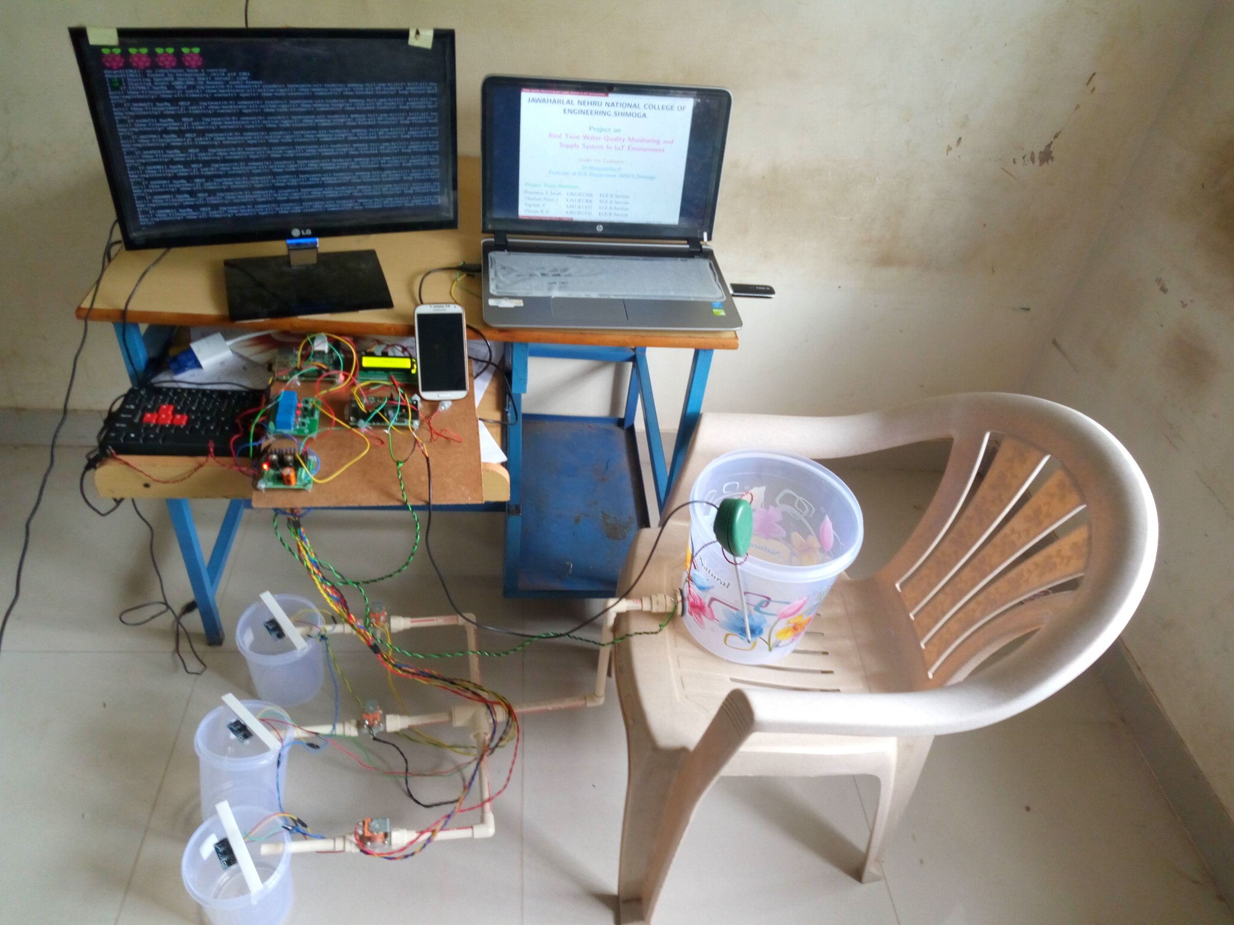 REAL TIME WATER QUALITY MONITORING AND SUPPLY SYSTEM IN IoT ENVIRONMENT ...