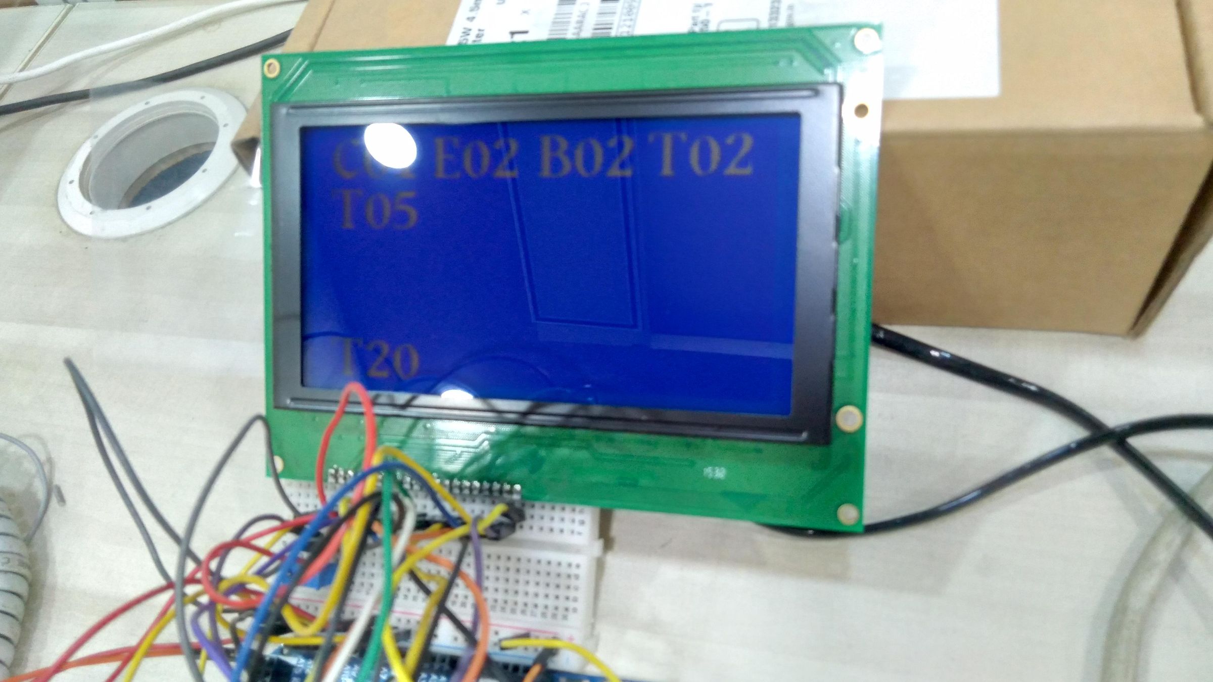Arduino With T6963c 240x128 Graphic LCD Tutorial : 4 Steps - Instructables