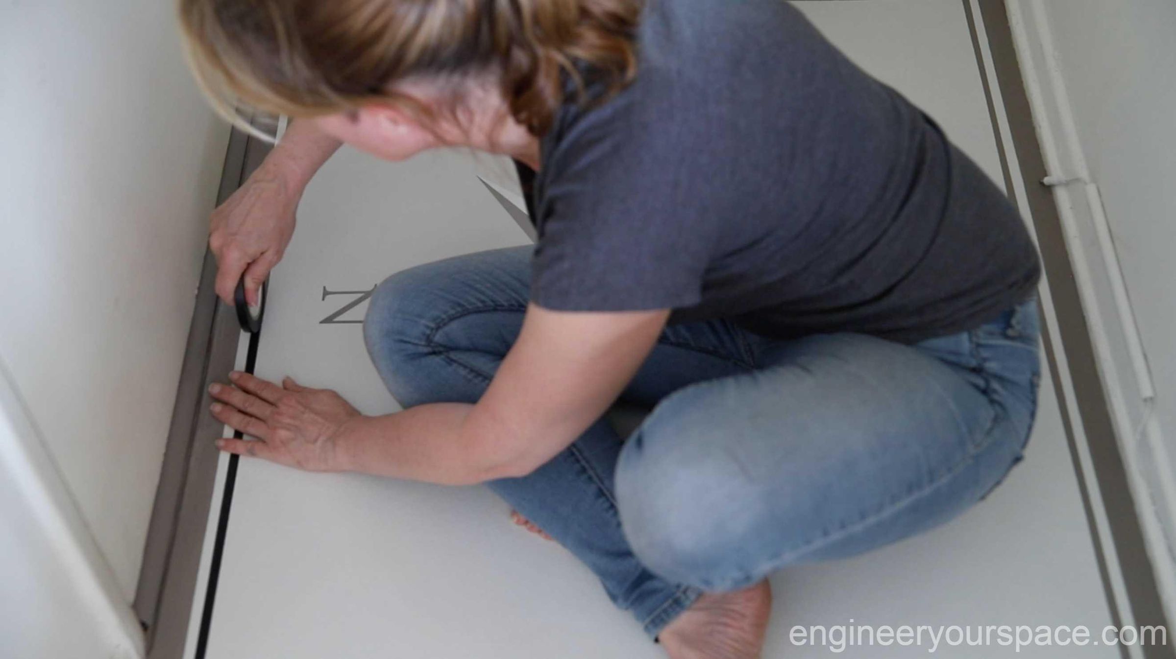 DIY Renter-friendly Old Vinyl Floor Makeover : 8 Steps (with Pictures ...