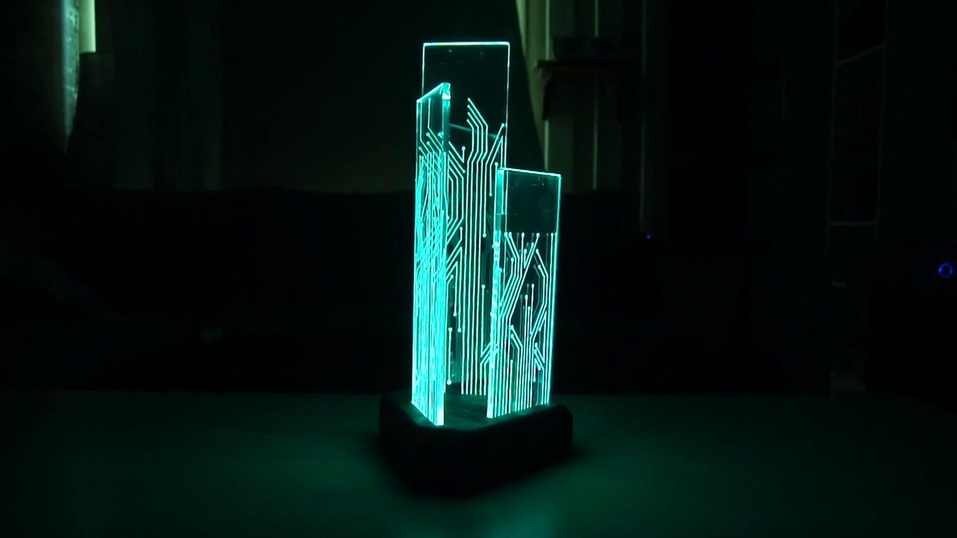 Glowing Circuit Board Lamp : 14 Steps (with Pictures) - Instructables