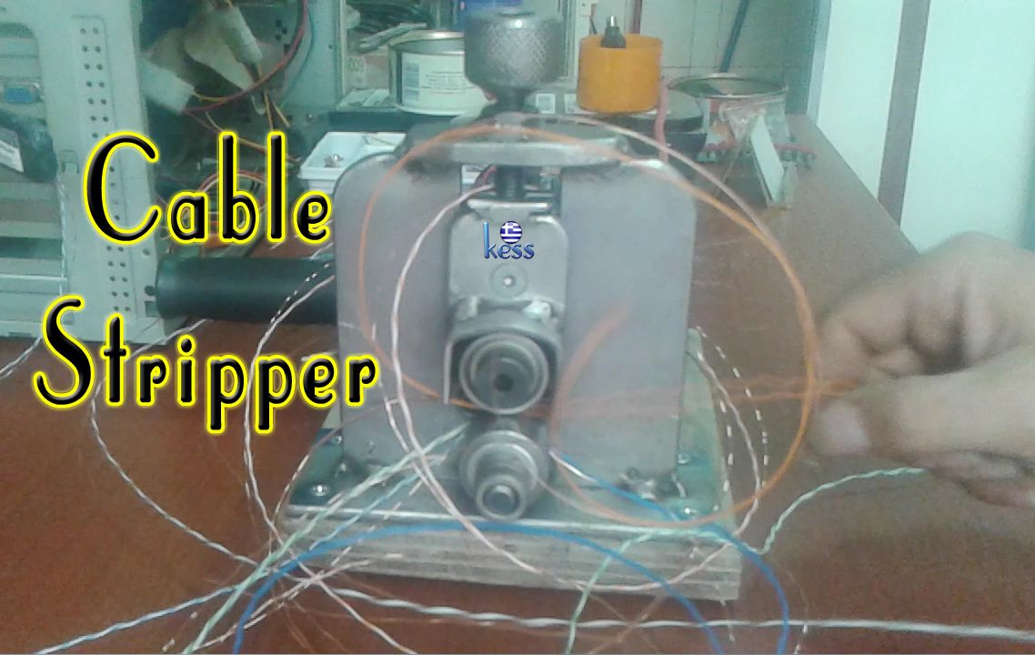 DIY Cable Stripper Machine for Recycling Copper Wires. : 10 Steps (with ...
