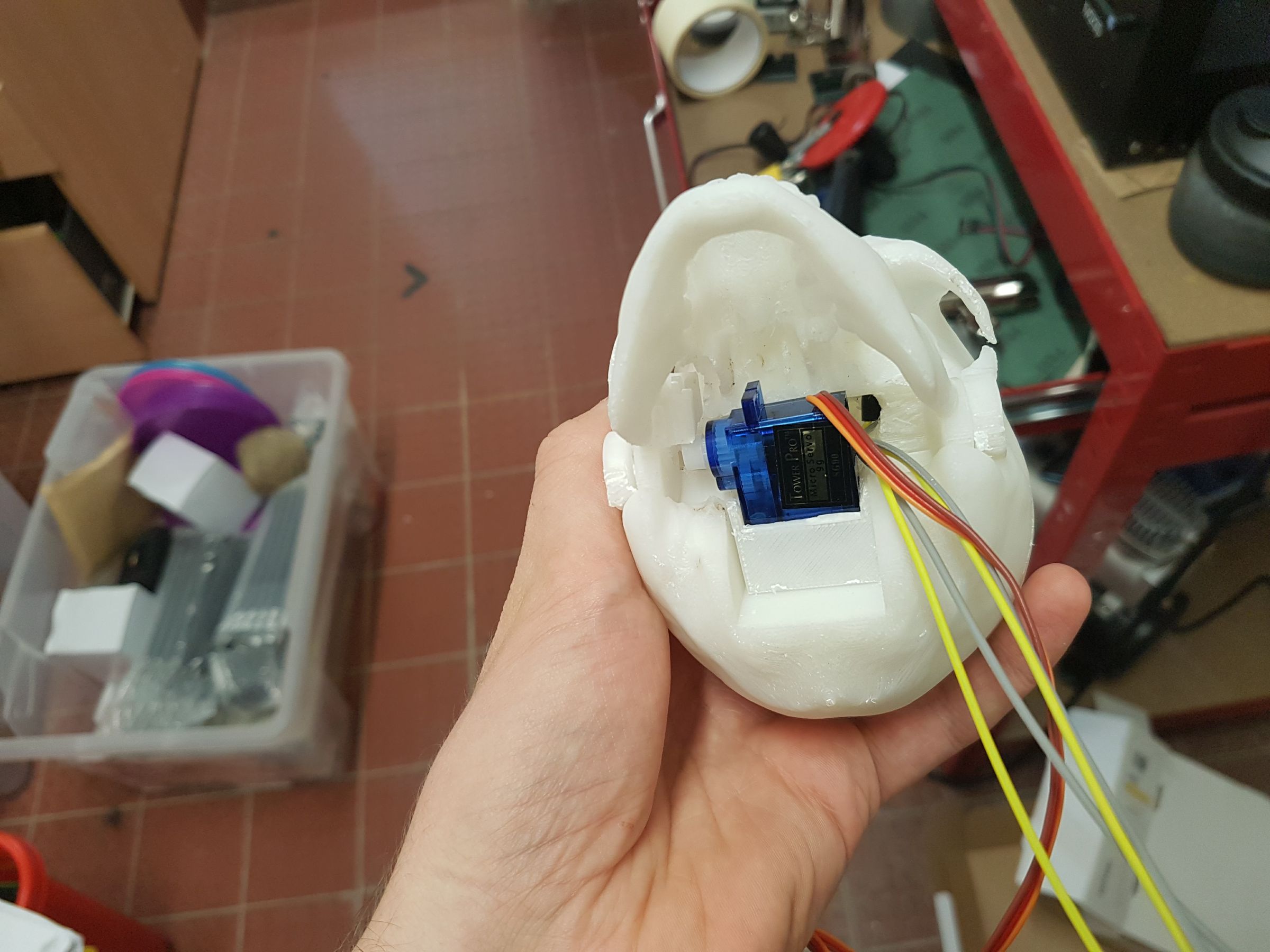 Motion Detection Halloween Talking Skull : 12 Steps (with Pictures ...