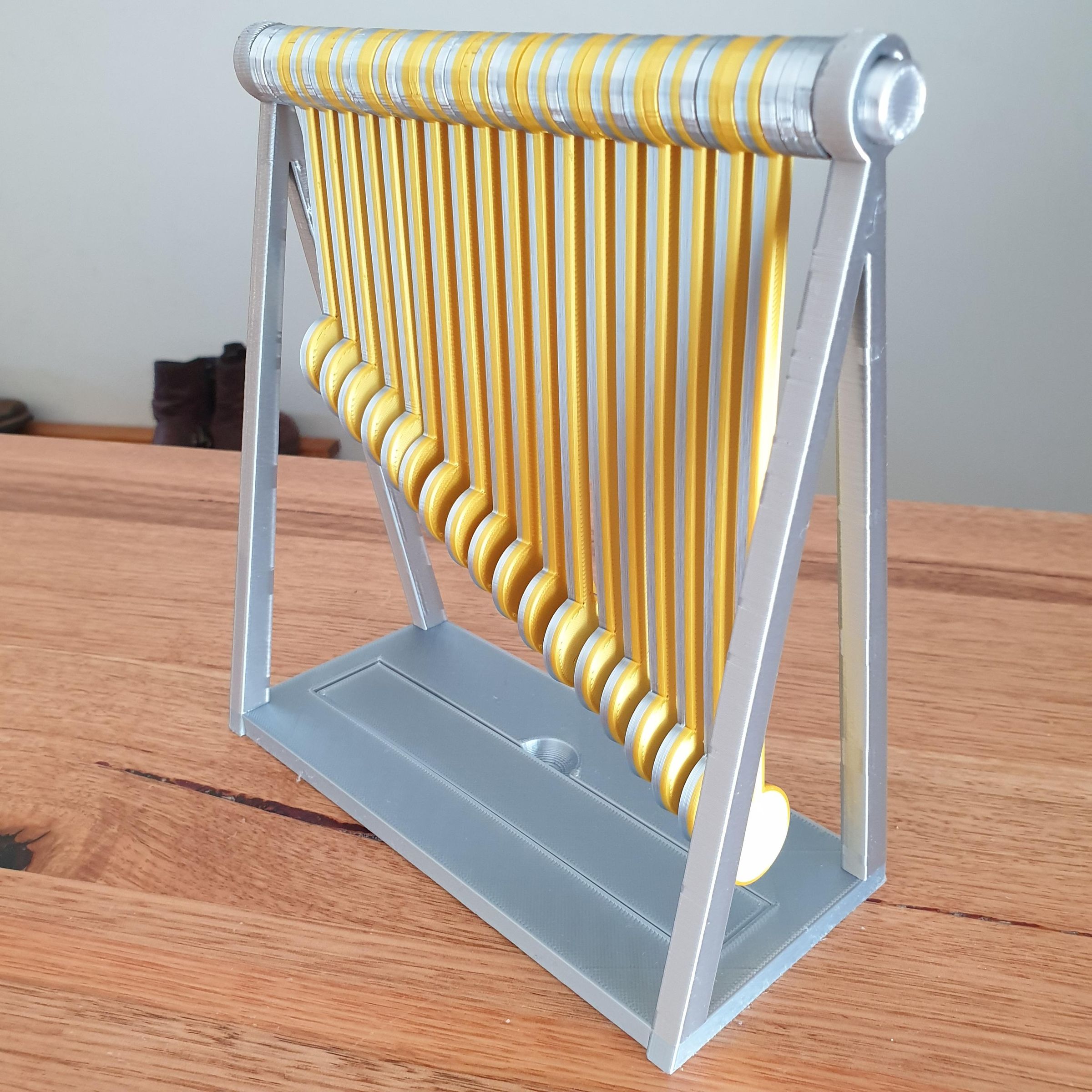 3D Printed Pendulum Wave (Tinkercad) : 8 Steps (with Pictures ...