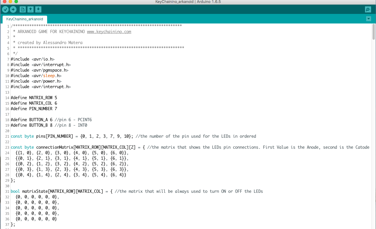 KeyChainino - the First Game KeyChain Programmable With Arduino : 14 ...