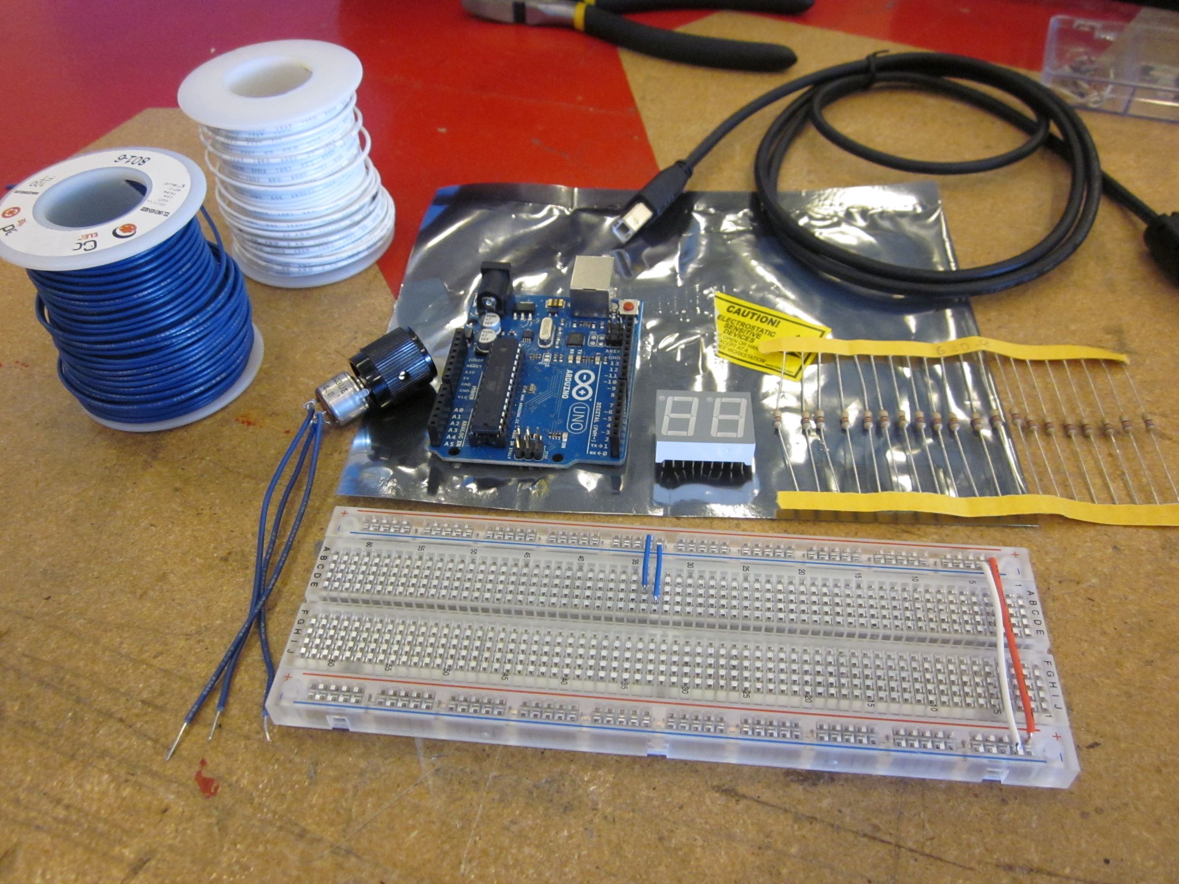 Arduino Powered 7seg Led Display With Port Manipulation - I Made It at ...